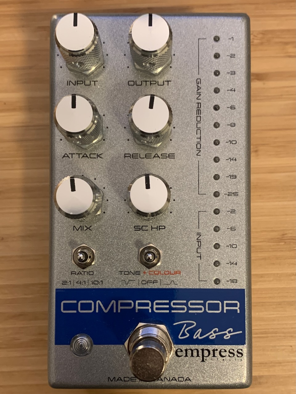 Bass Compressor - Empress Effects Bass Compressor - Audiofanzine