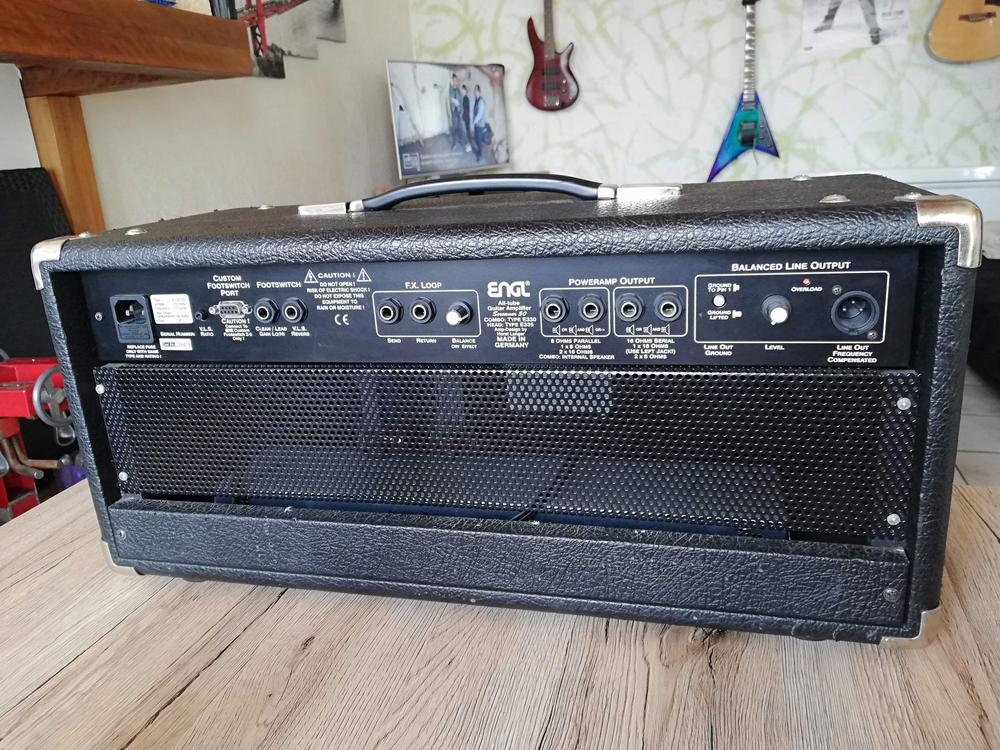 E335 Screamer 50 Head - ENGL E335 Screamer 50 Head - Audiofanzine