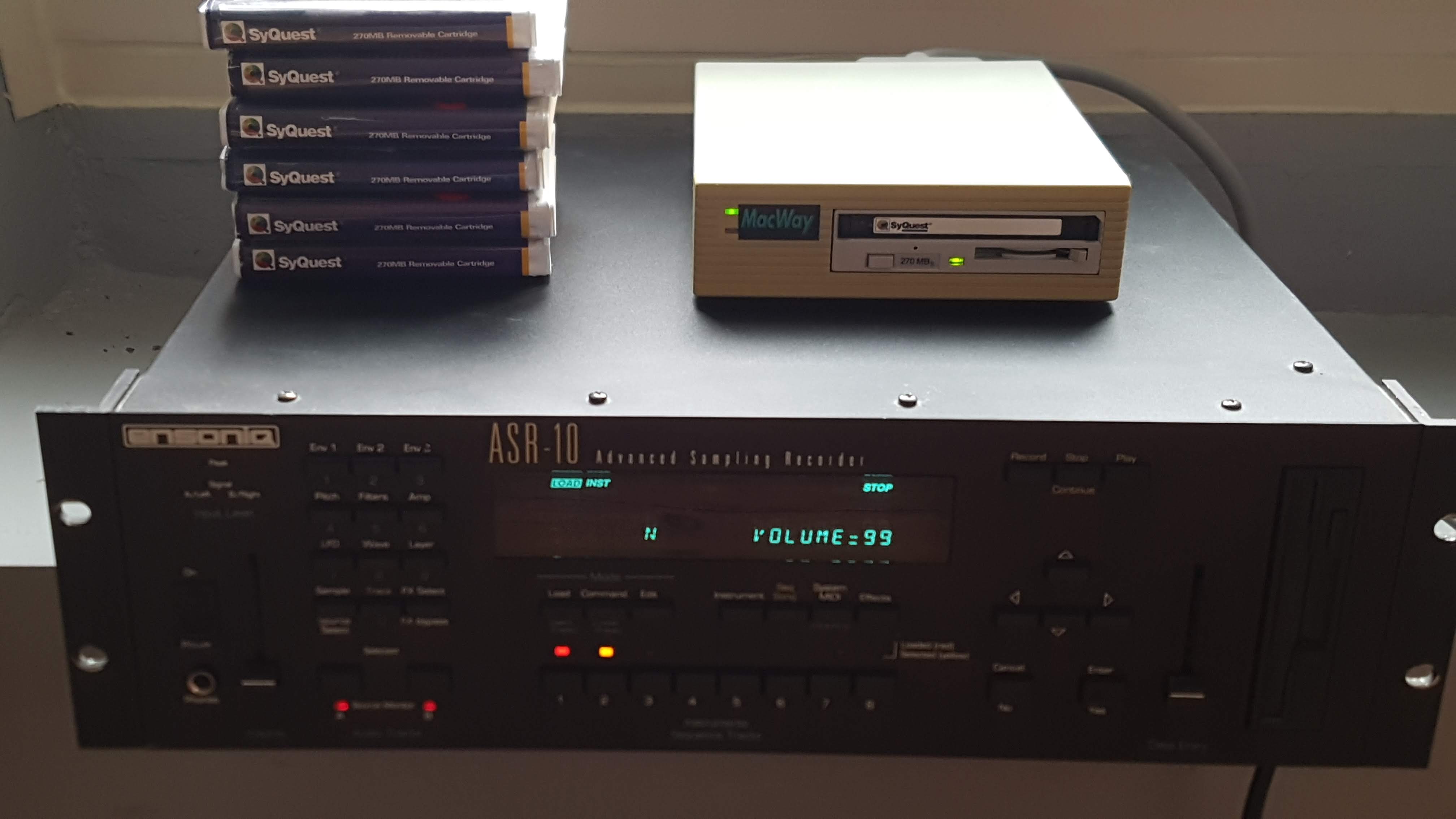 Ensoniq ASR 10 Rack (Rhône-Alpes) - Audiofanzine