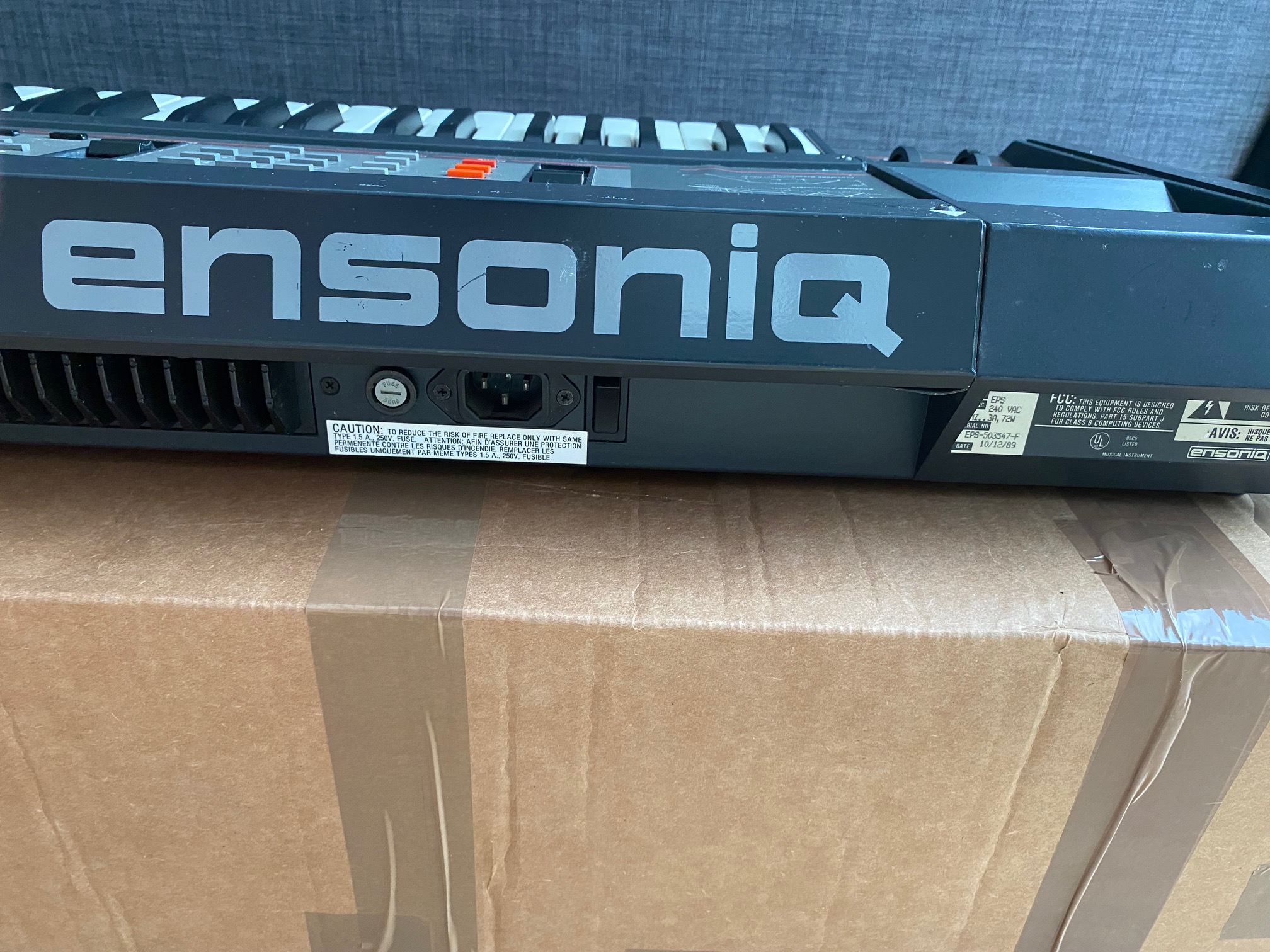 EPS - Ensoniq EPS - Audiofanzine