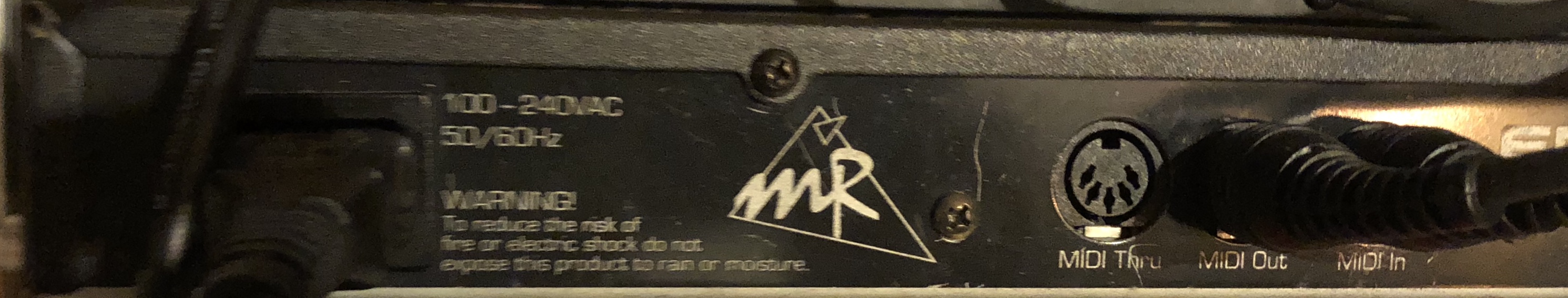 MR RACK - Ensoniq MR Rack - Audiofanzine