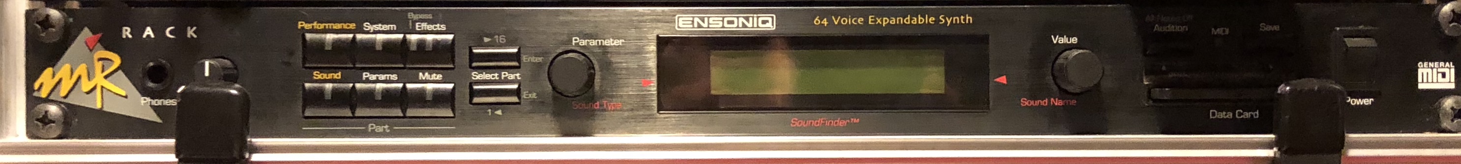 MR RACK - Ensoniq MR Rack - Audiofanzine