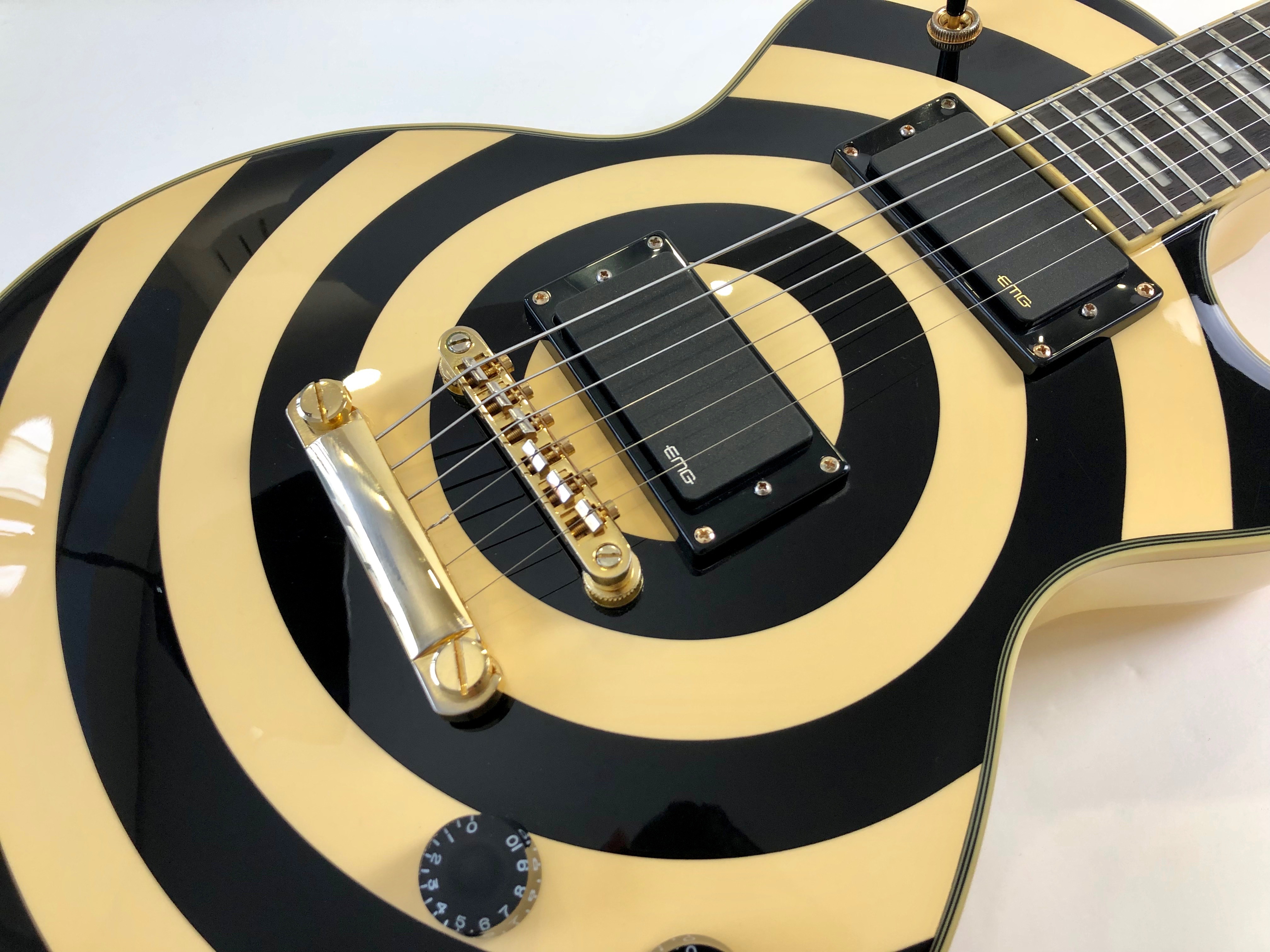 Zakk Wylde Les Paul Custom Plus Bullseye Epiphone - Audiofanzine