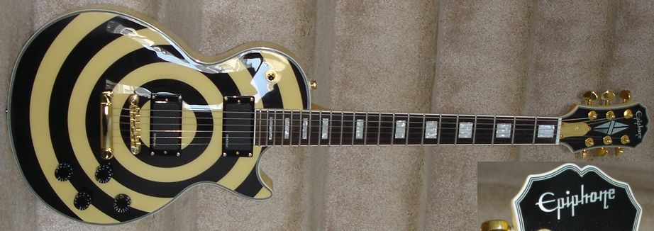 Used Epiphone 2005 Zakk Wylde Bullseye Les Paul Custom