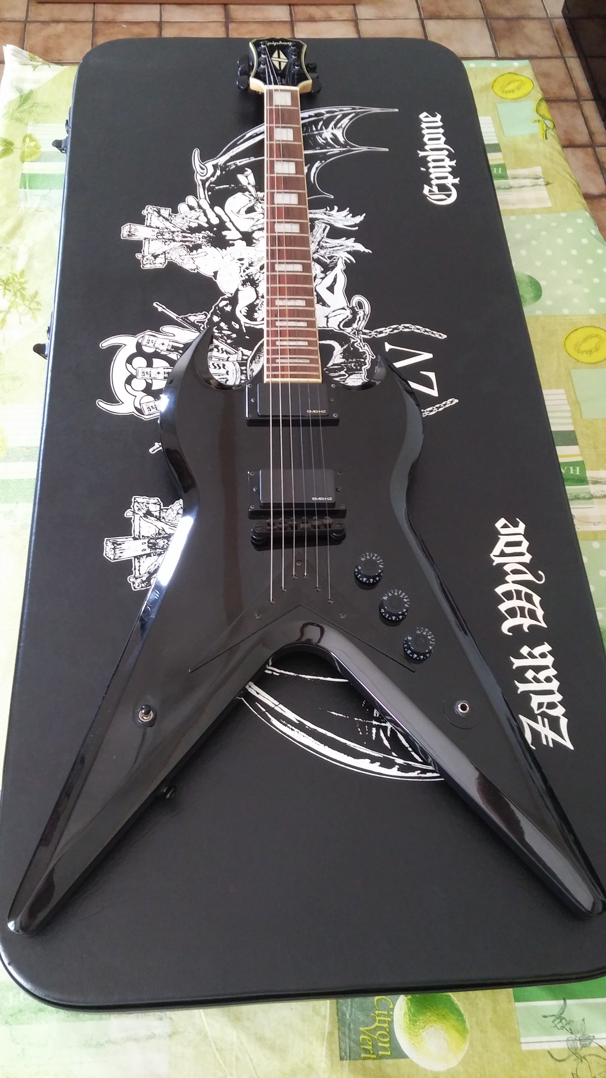 ZAKK WYLDE ZV CUSTOM - Epiphone Zakk Wylde ZV Custom - Audiofanzine