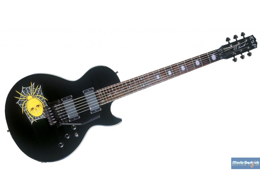 Photo ESP KH-3 : ESP [Signature Series - Kirk Hammett] KH-3 - Black ...