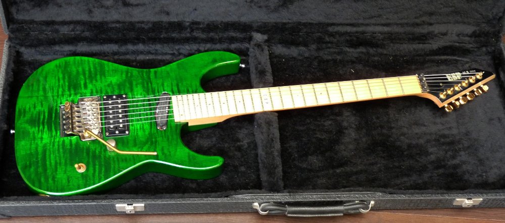 ESP M-II Deluxe - Metallic Blue image (#103642) - Audiofanzine