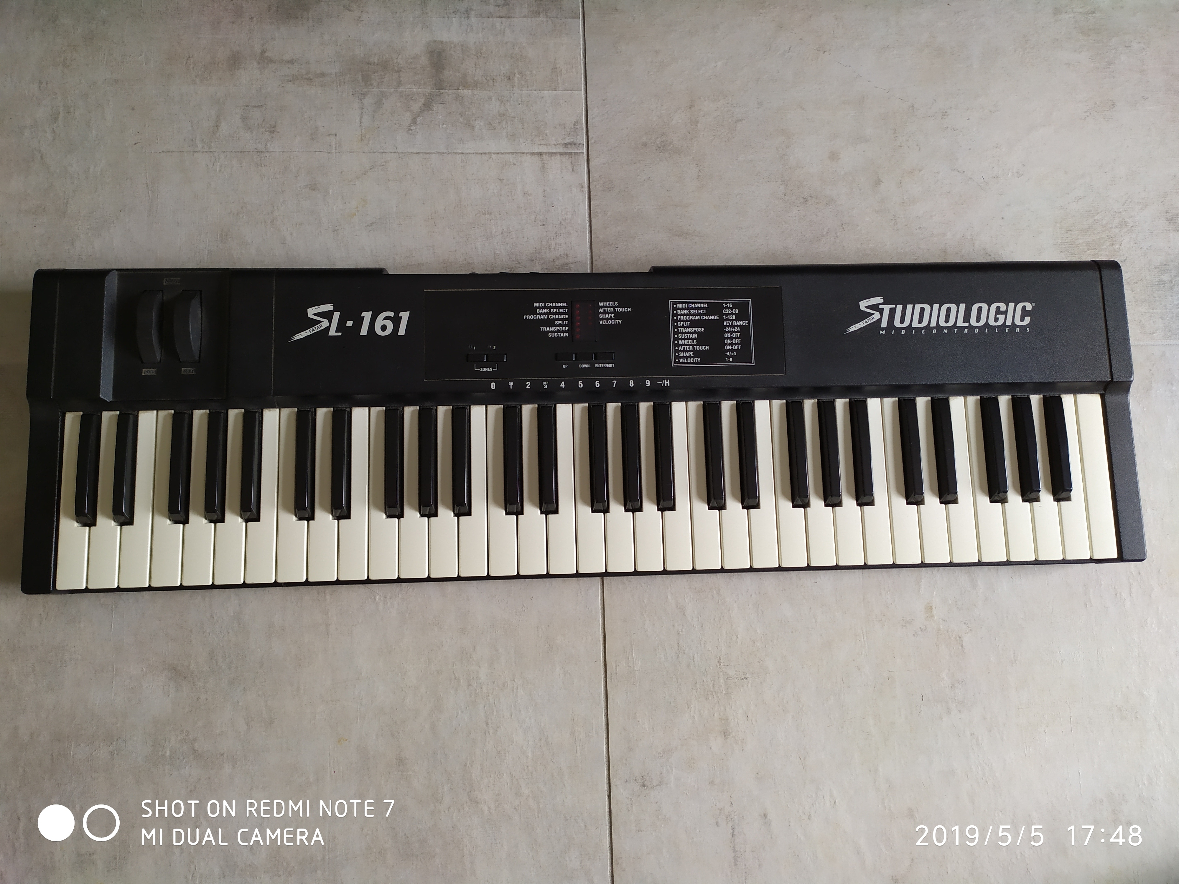 SL-161 - Fatar / Studiologic SL-161 - Audiofanzine