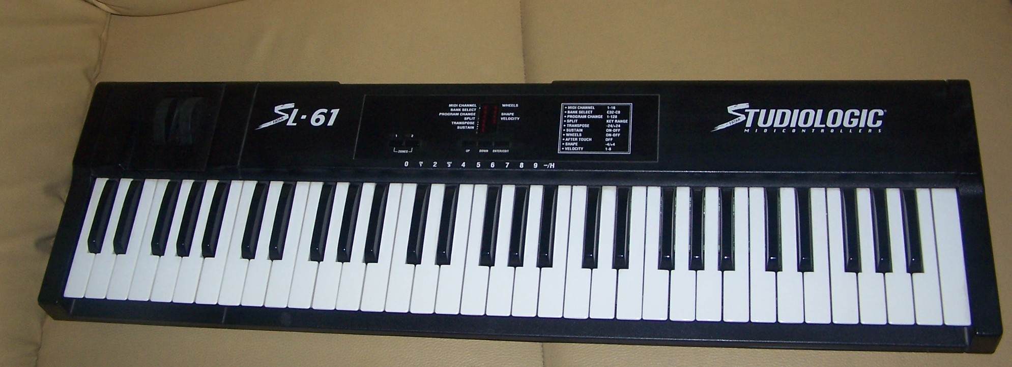 SL-61 - Fatar / Studiologic SL-61 - Audiofanzine