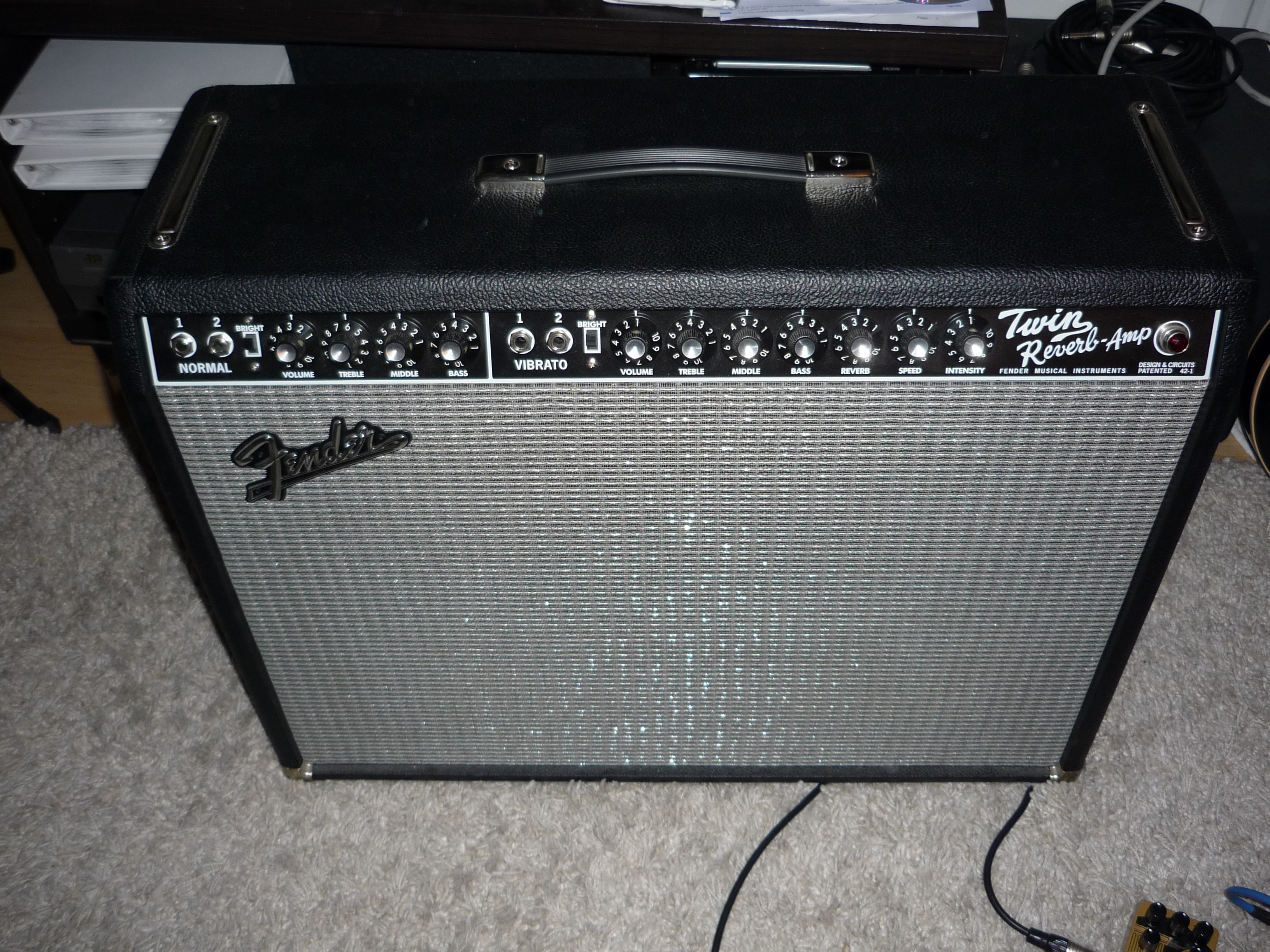 Photo Fender '65 Twin Reverb [1992-Current] : Fender Vintage Reissue ...