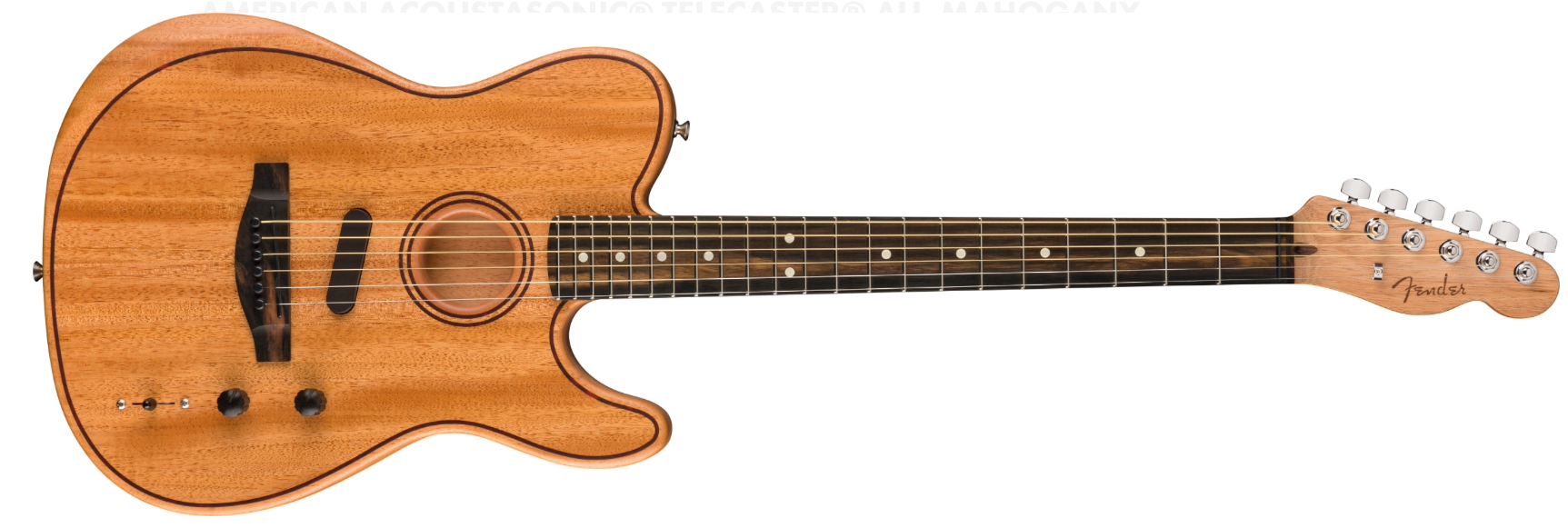 American Acoustasonic Jazzmaster All-Mahogany Fender - Audiofanzine