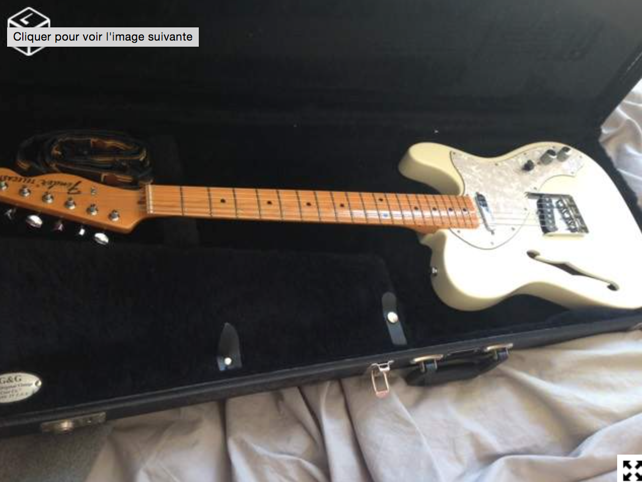 American Vintage '69 Telecaster Thinline Fender - Audiofanzine