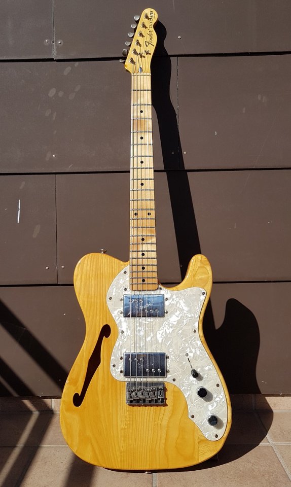 Classic '72 Telecaster Thinline Fender - Audiofanzine