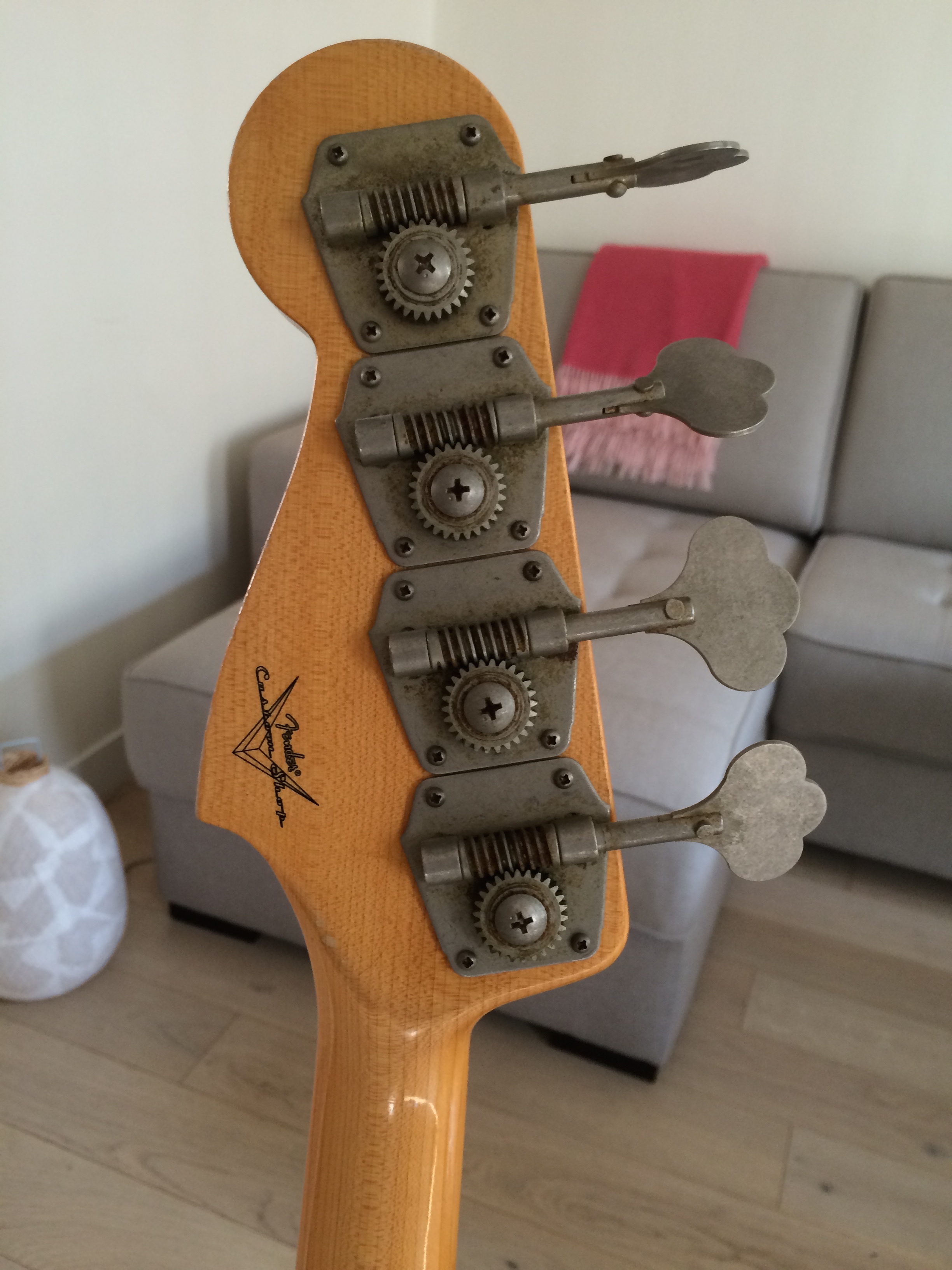 Photo Fender Custom Shop 62 Relic Jazz Bass Fender Custom Shop 1962 Relic Jazz Bass 1038945