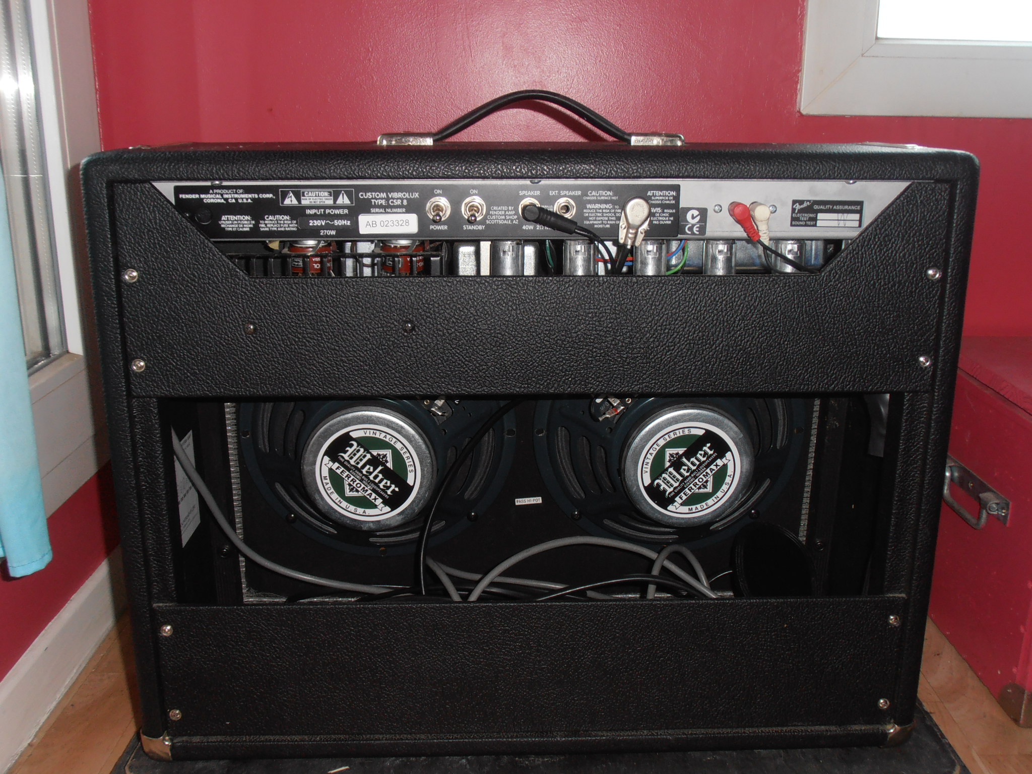 Fender Pro Tube Custom Vibrolux Reverb image (#405510) - Audiofanzine