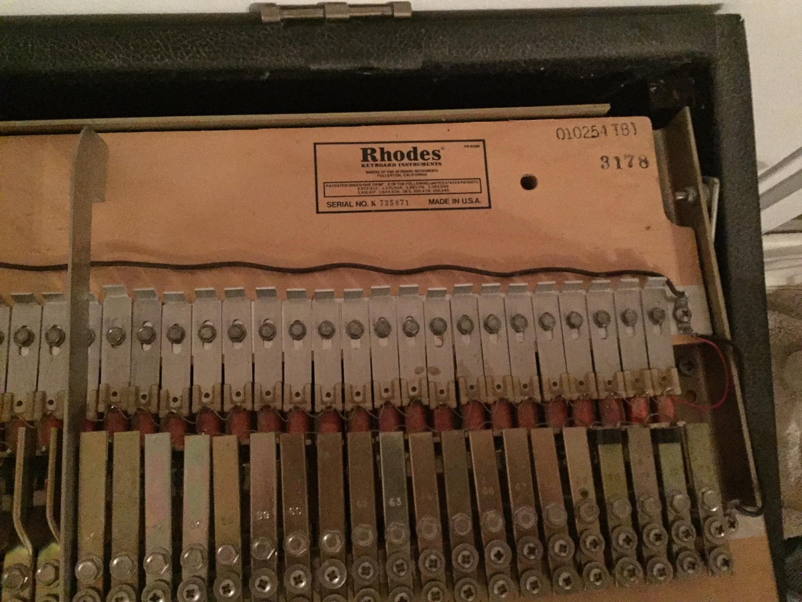 Rhodes Mark I Suitcase Piano Fender - Audiofanzine
