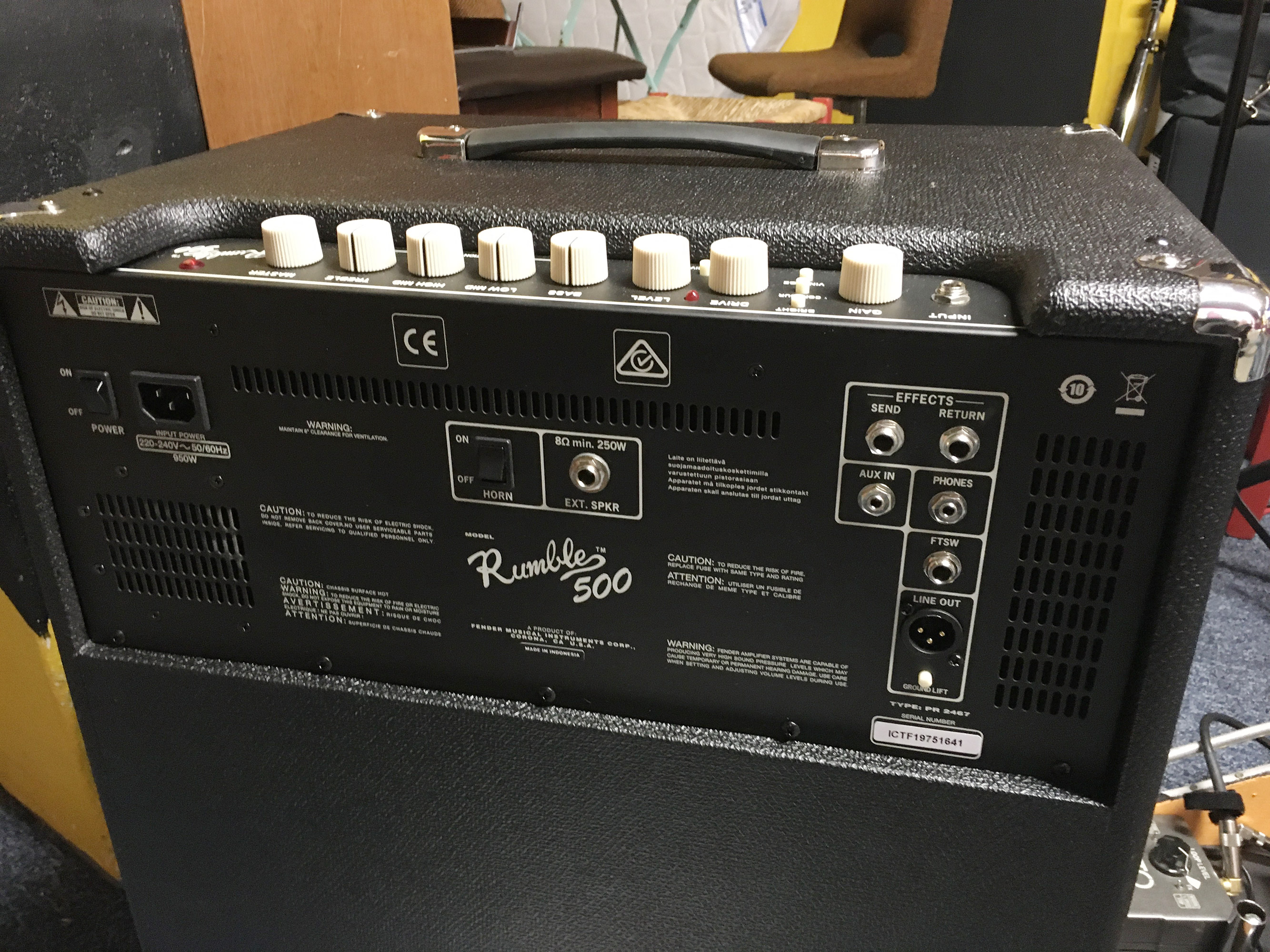 Rumble 500 V3 - Fender Rumble 500 V3 - Audiofanzine