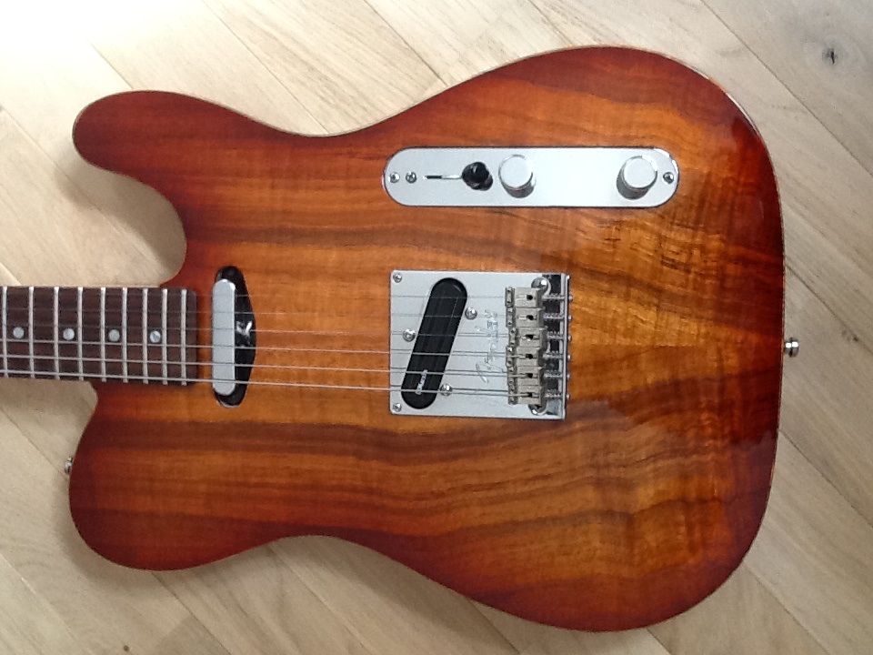 Fender Select Carved Koa Top Telecaster image (#675579) - Audiofanzine
