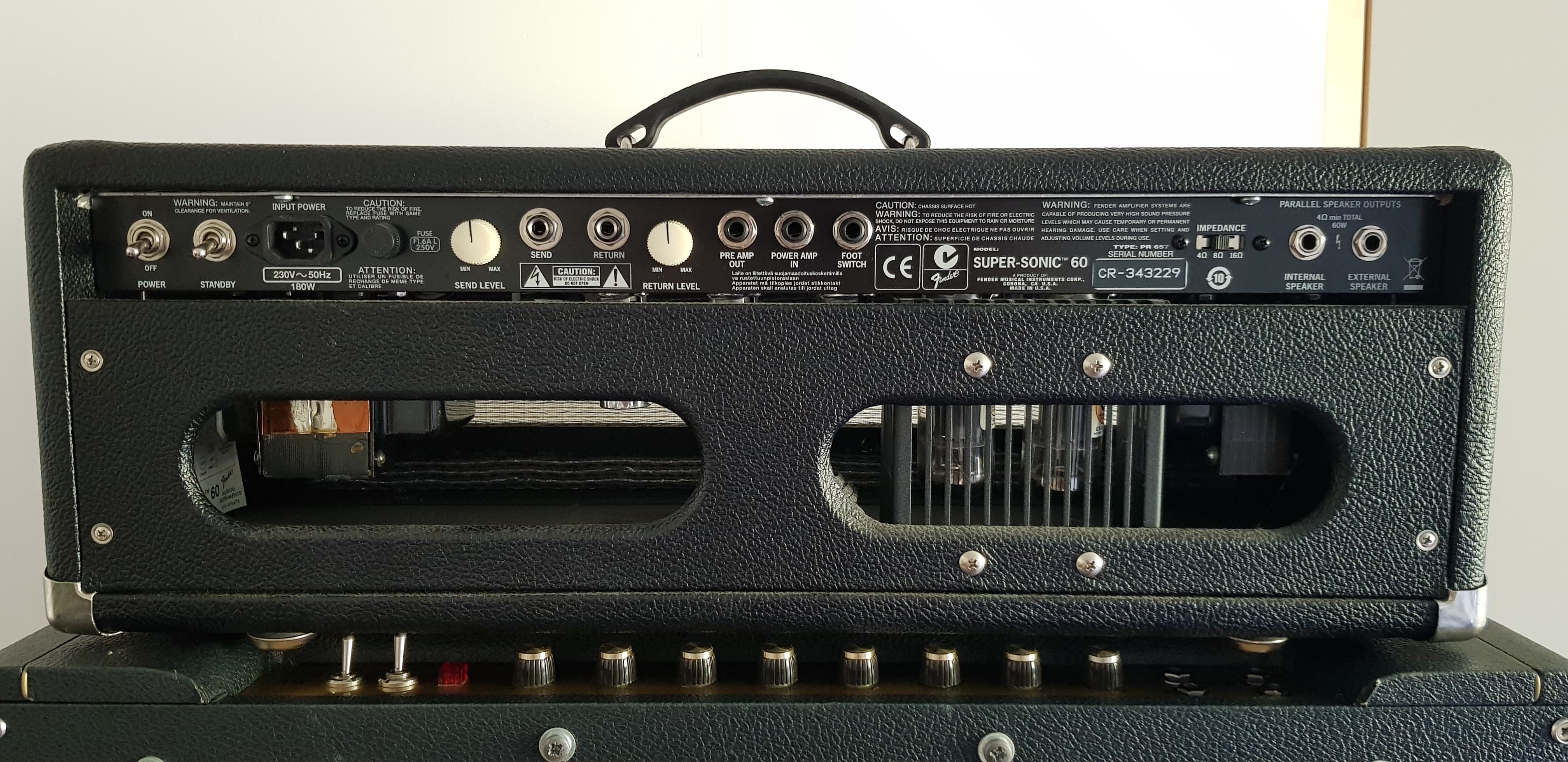 Super-Sonic 60 Head - Fender Super-Sonic 60 Head - Audiofanzine