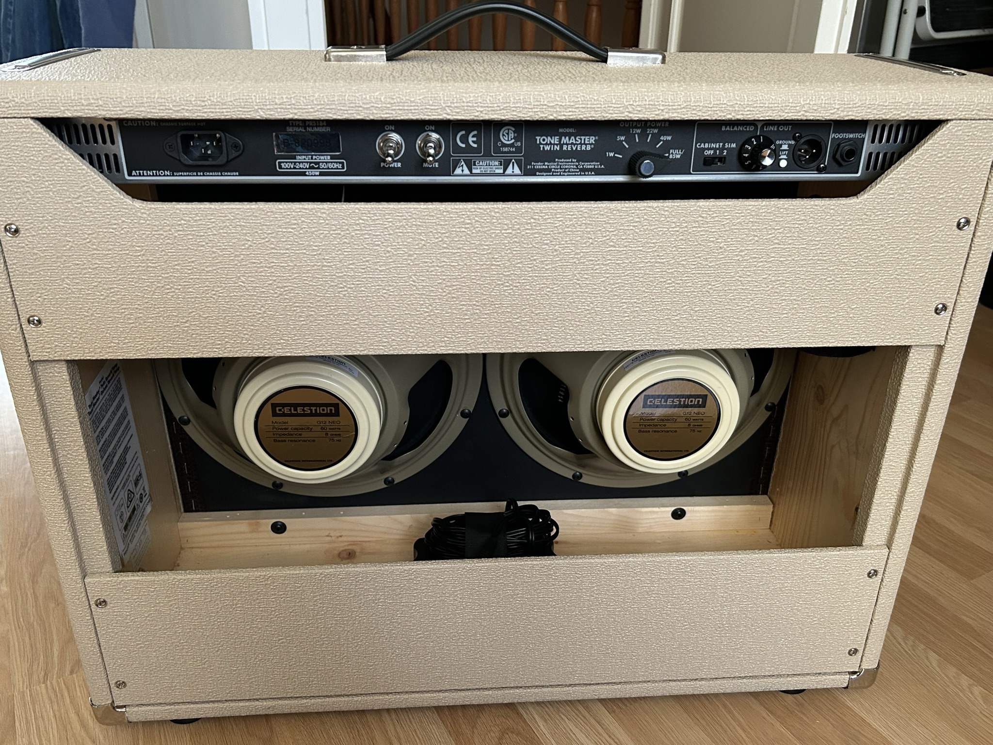 Tone Master Twin Reverb - Fender Tone Master Twin Reverb - Audiofanzine