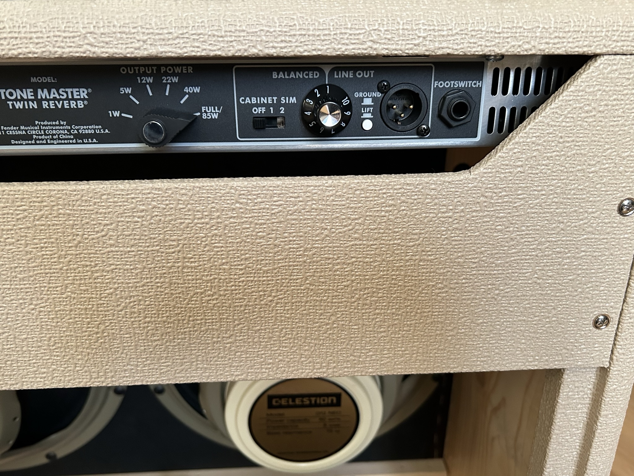 Tone Master Twin Reverb - Fender Tone Master Twin Reverb - Audiofanzine