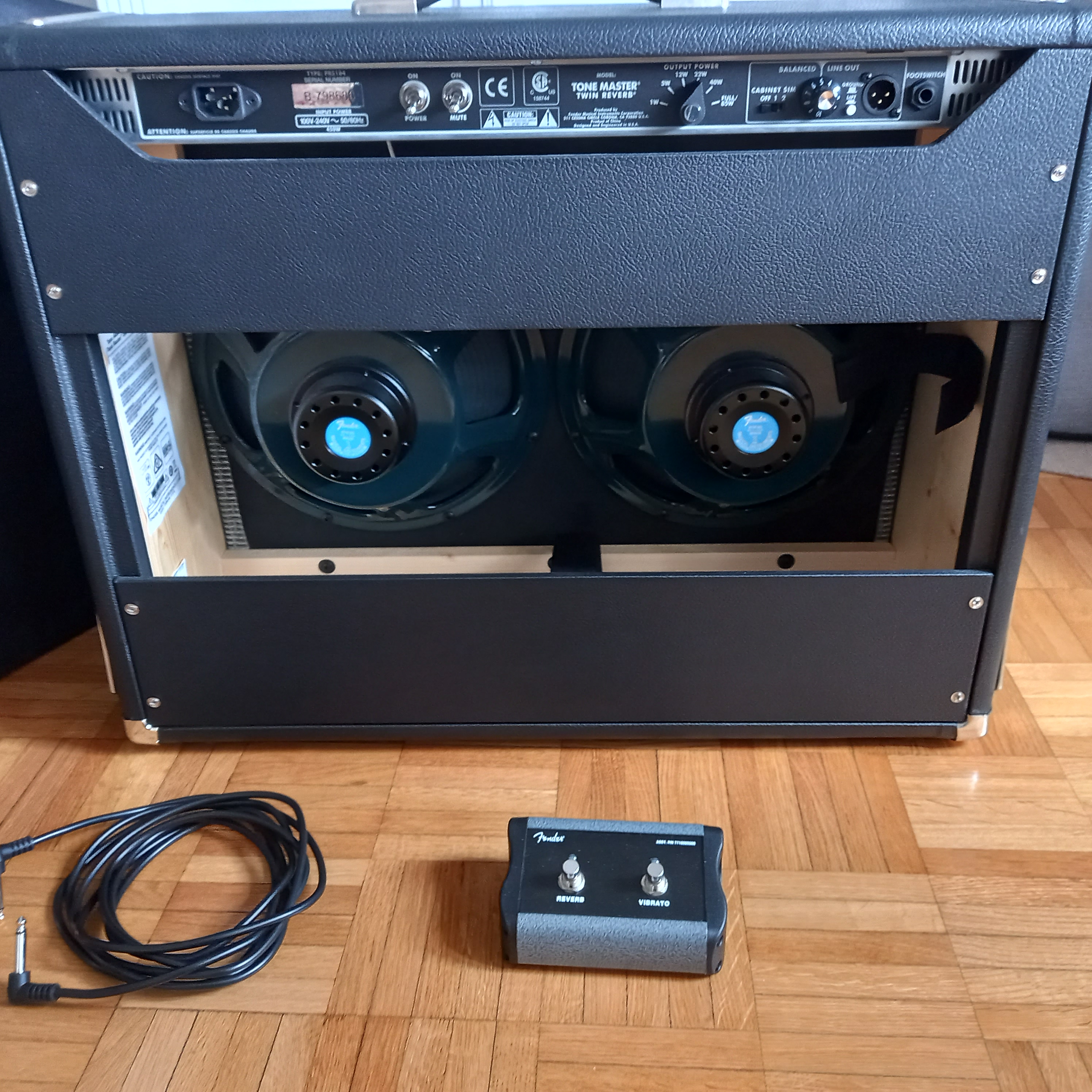 Tone Master Twin Reverb - Fender Tone Master Twin Reverb - Audiofanzine