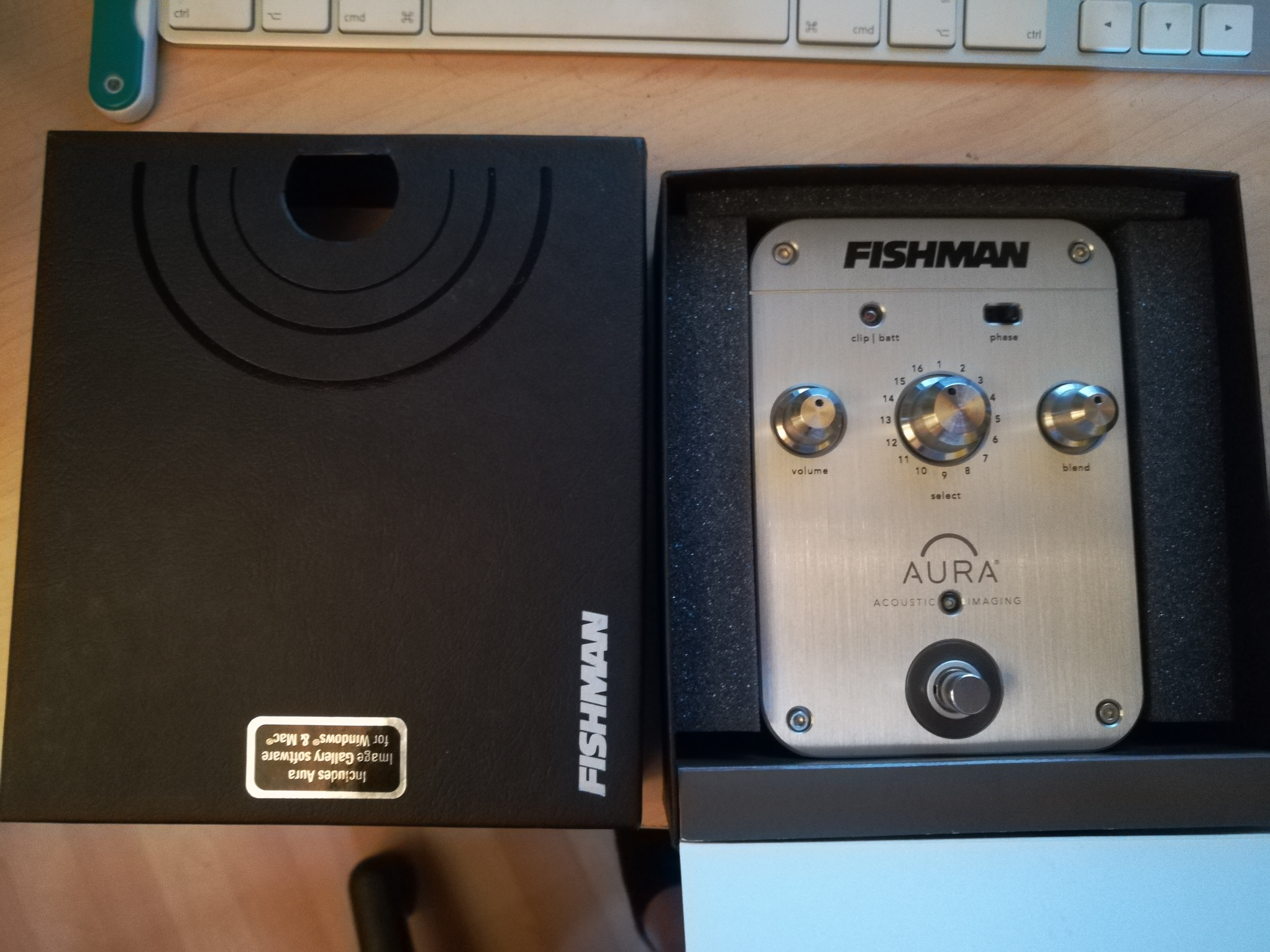 AURA SIXTEEN - Fishman Aura Sixteen - Audiofanzine