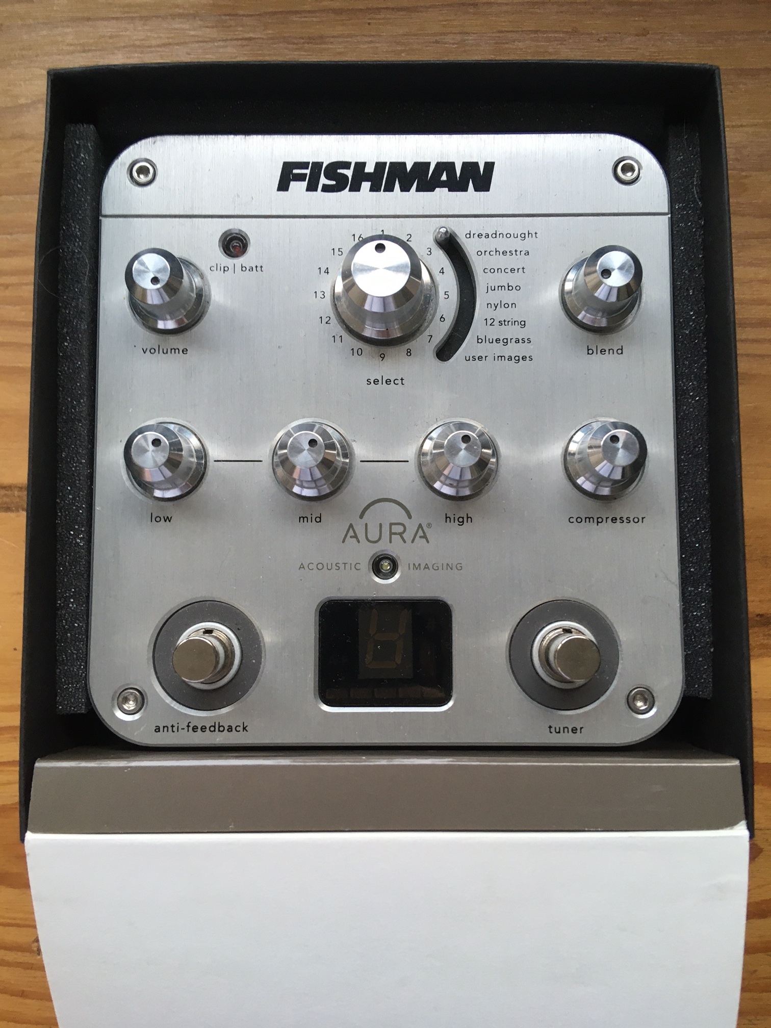 Aura Spectrum DI - Fishman Aura Spectrum DI - Audiofanzine