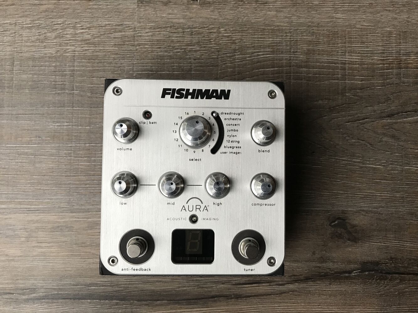 Aura Spectrum DI - Fishman Aura Spectrum DI - Audiofanzine