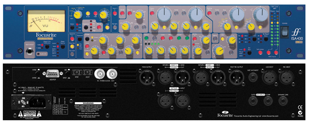 ISA 430 MKII - Focusrite ISA 430 MKII - Audiofanzine