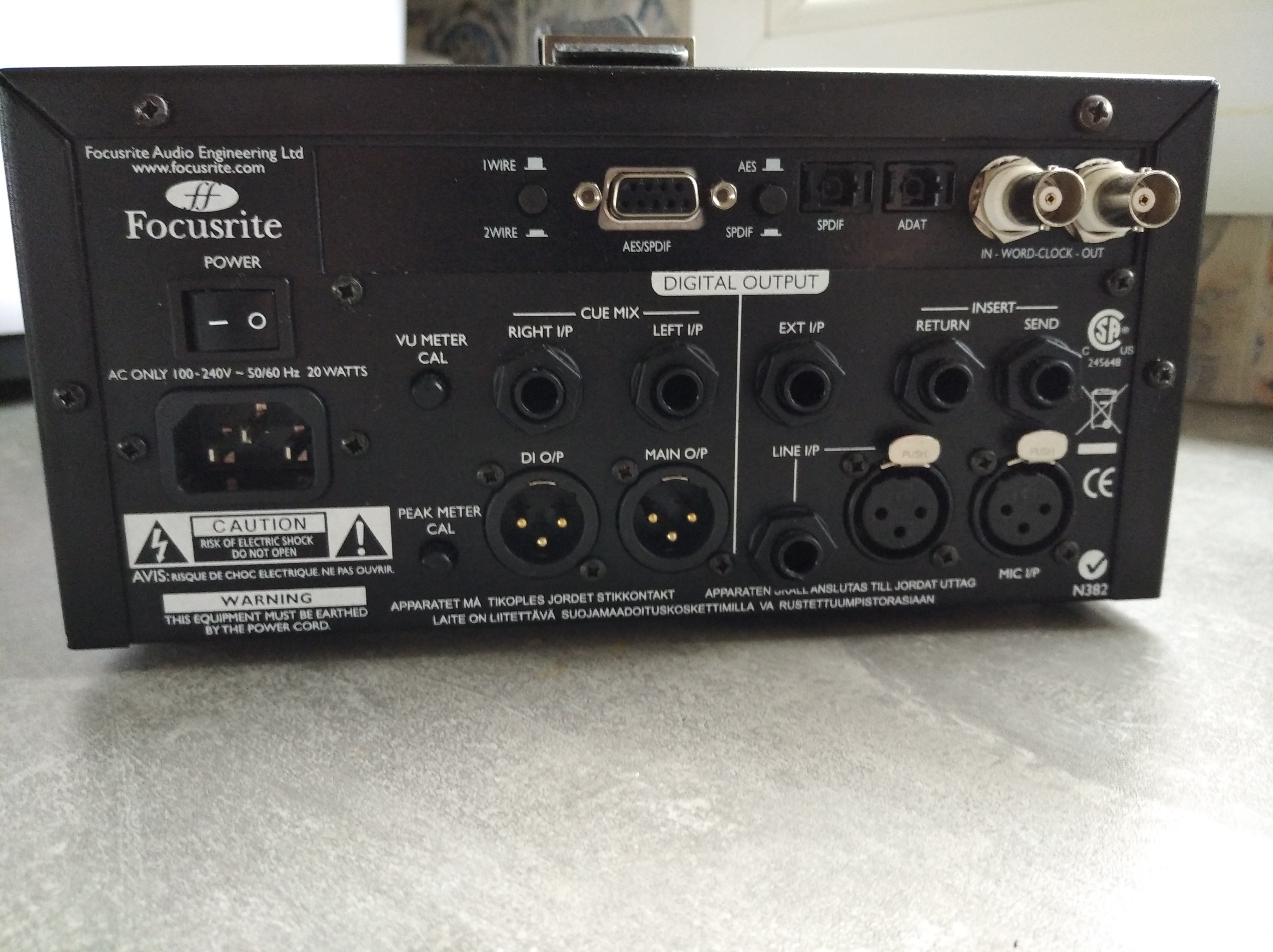 ISA One - Focusrite ISA One - Audiofanzine