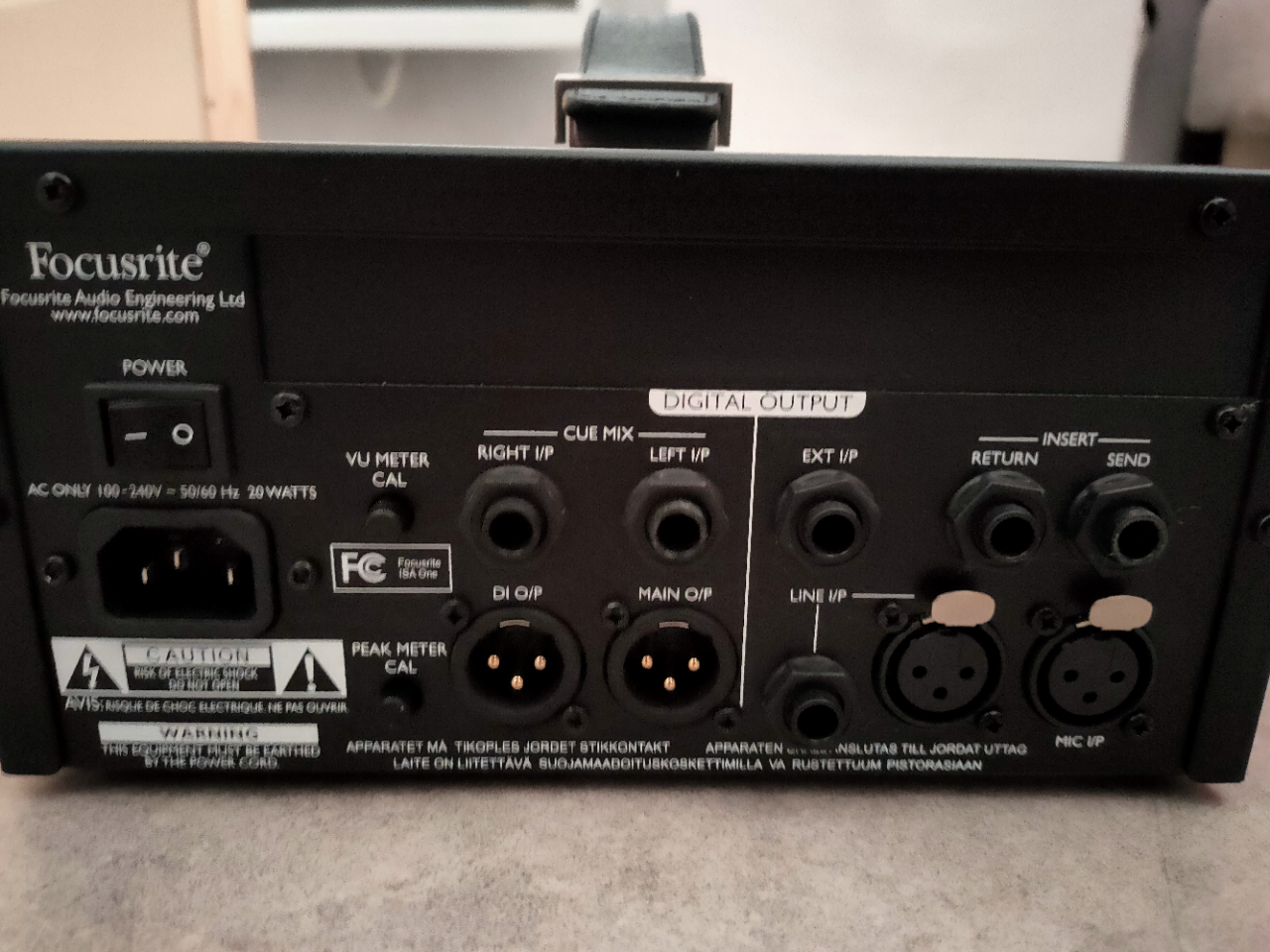 ISA One - Focusrite ISA One - Audiofanzine