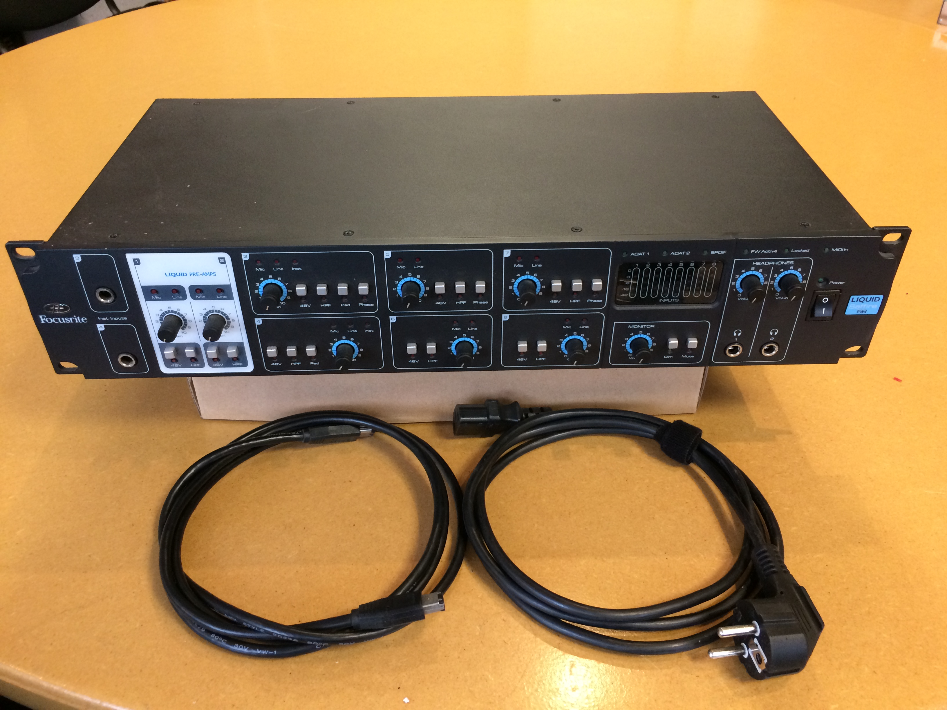 LIQUID SAFFIRE 56 - Focusrite Liquid Saffire 56 - Audiofanzine