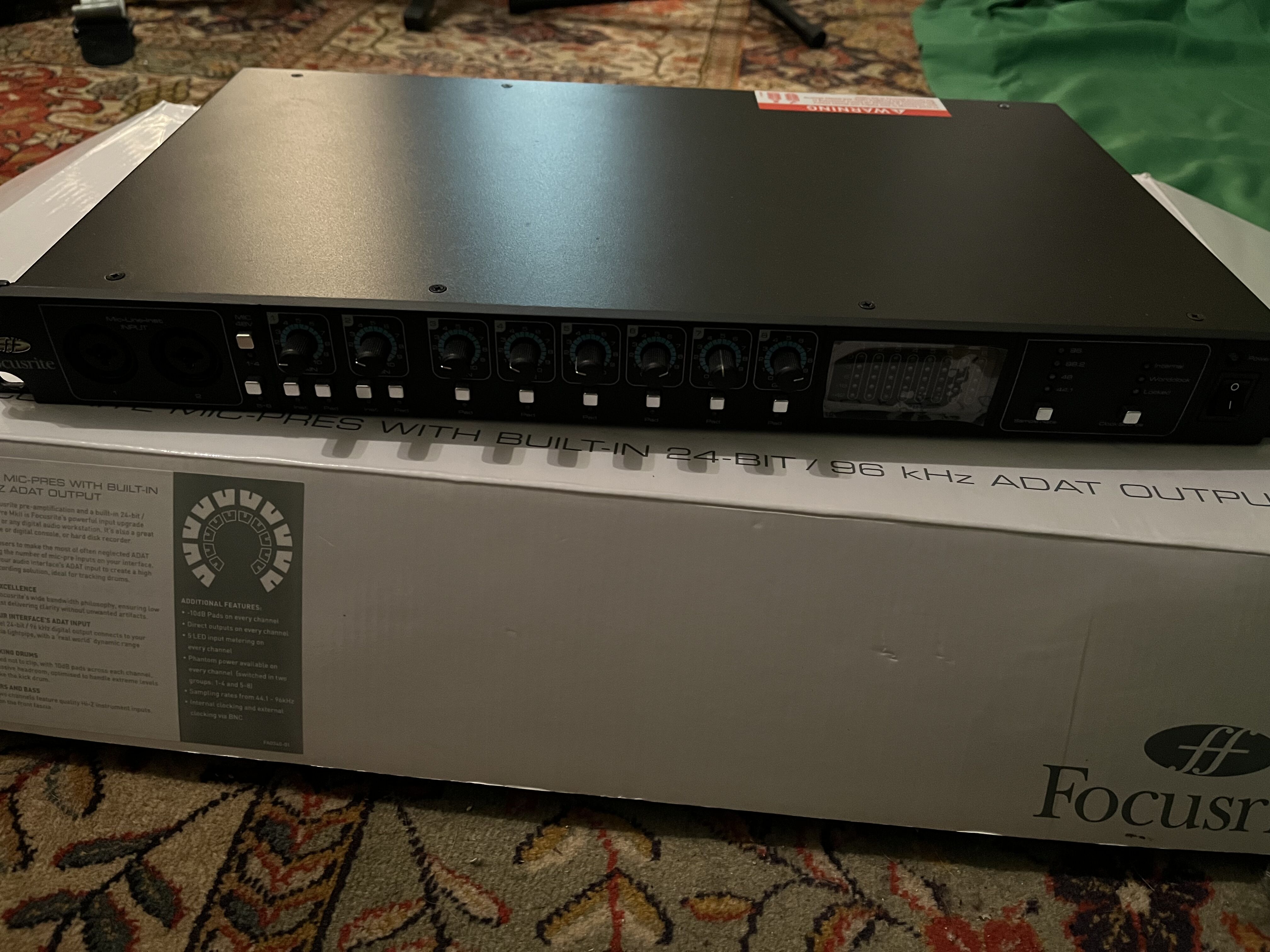 OctoPre MkII - Focusrite OctoPre MkII - Audiofanzine