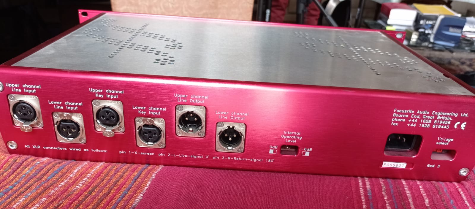 Red 2 Dual Equaliser - Focusrite Red 2 Dual Equaliser - Audiofanzine