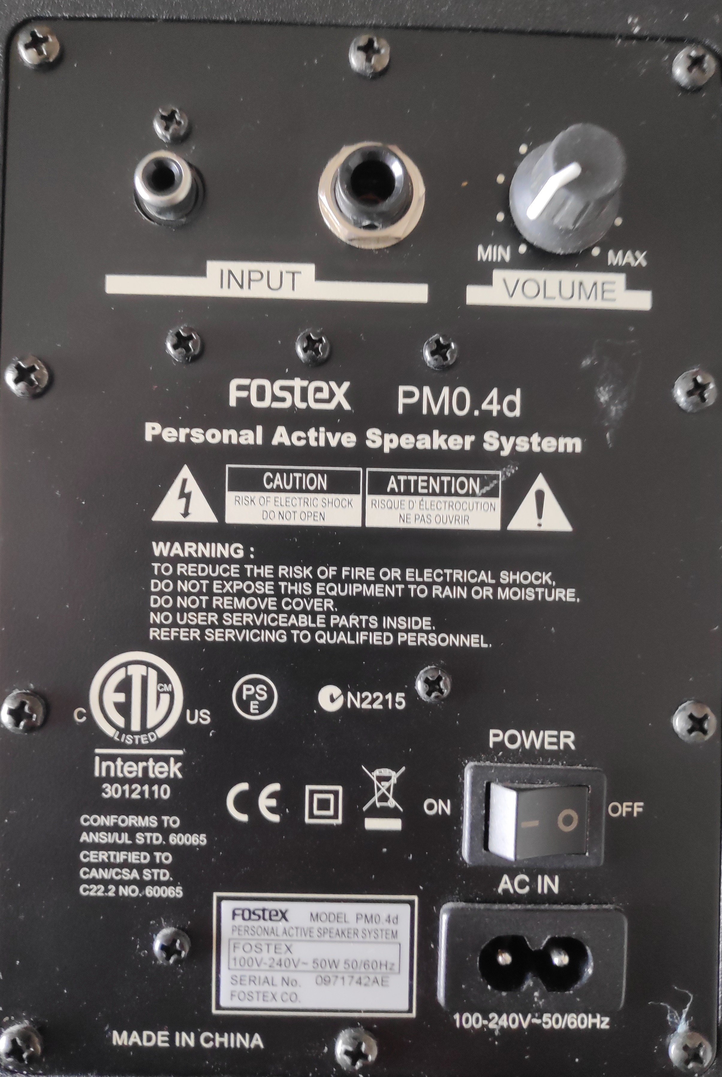 PM0.4 - Fostex PM0.4 - Audiofanzine