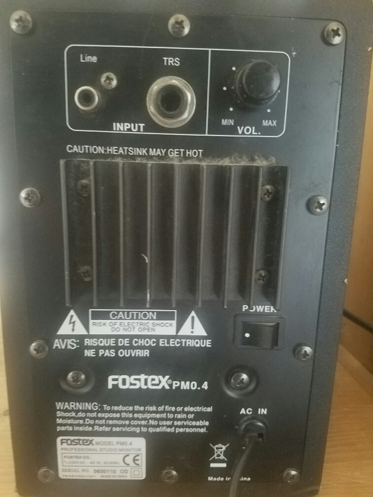 PM0.4 - Fostex PM0.4 - Audiofanzine