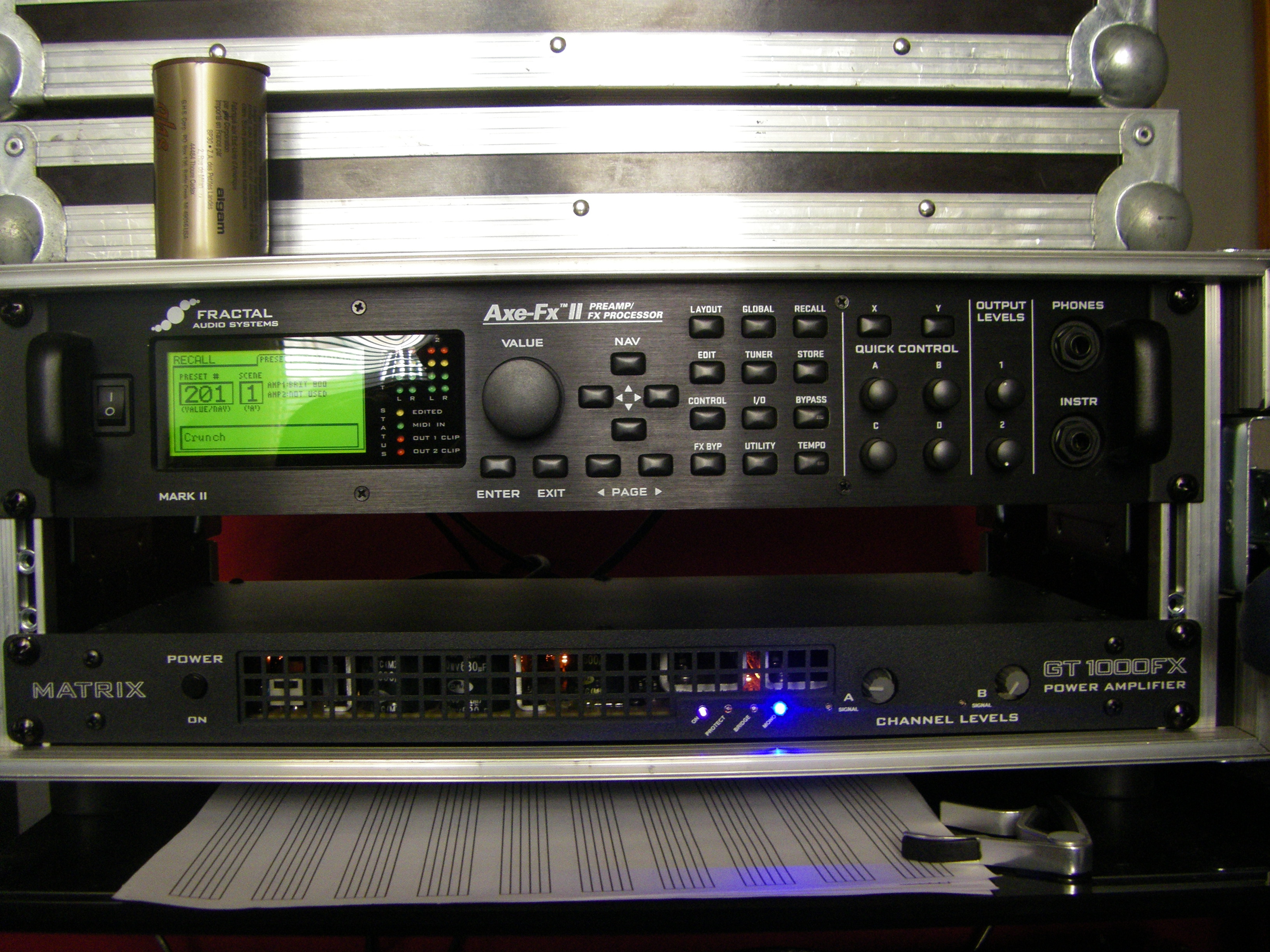 Photo Fractal Audio Systems Axe-Fx II : Fractal Audio Systems Axe-Fx II ...