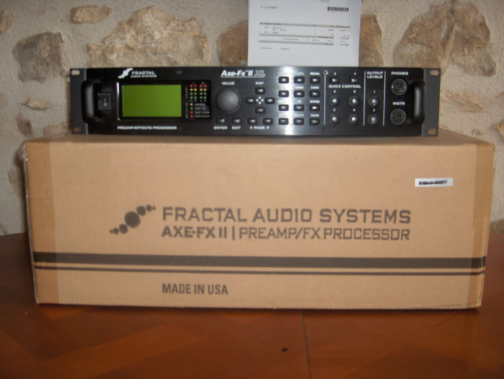 Photo Fractal Audio Systems Axe-Fx II XL : Axe Fx II 02 (#1461519 ...