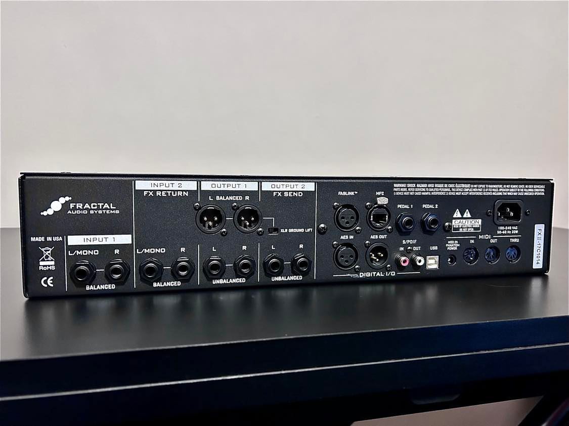 Axe-Fx II XL - Fractal Audio Systems Axe-Fx II XL - Audiofanzine