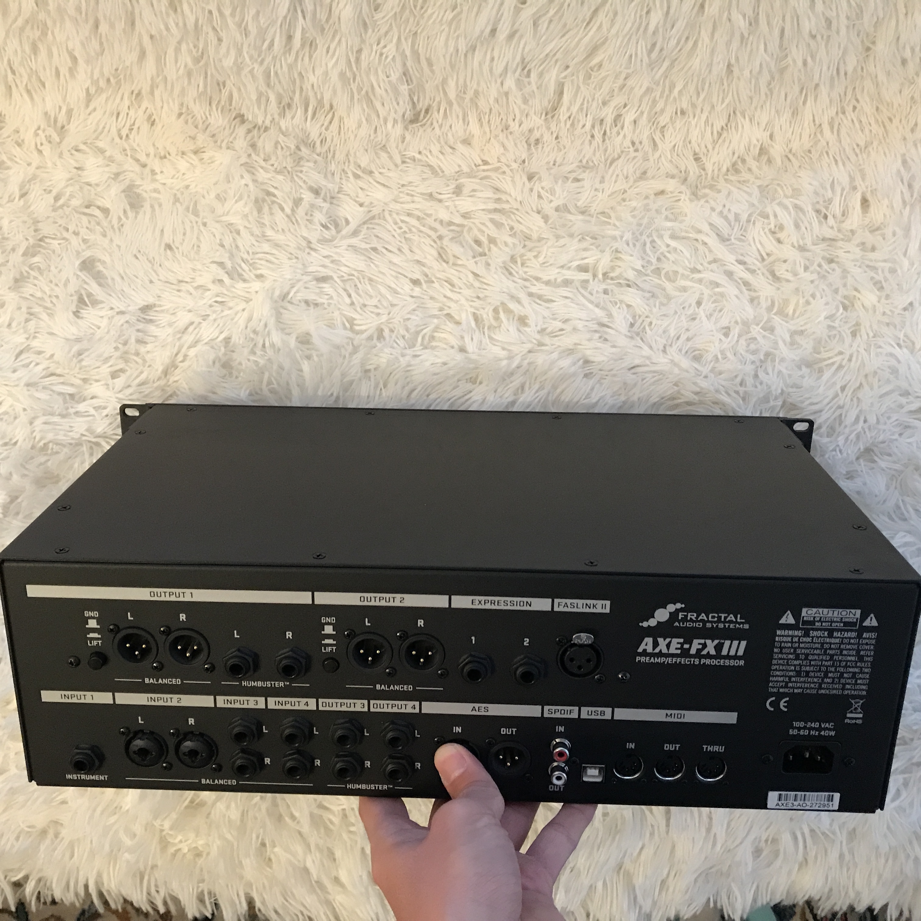 Axe-Fx III - Fractal Audio Systems Axe-Fx III - Audiofanzine