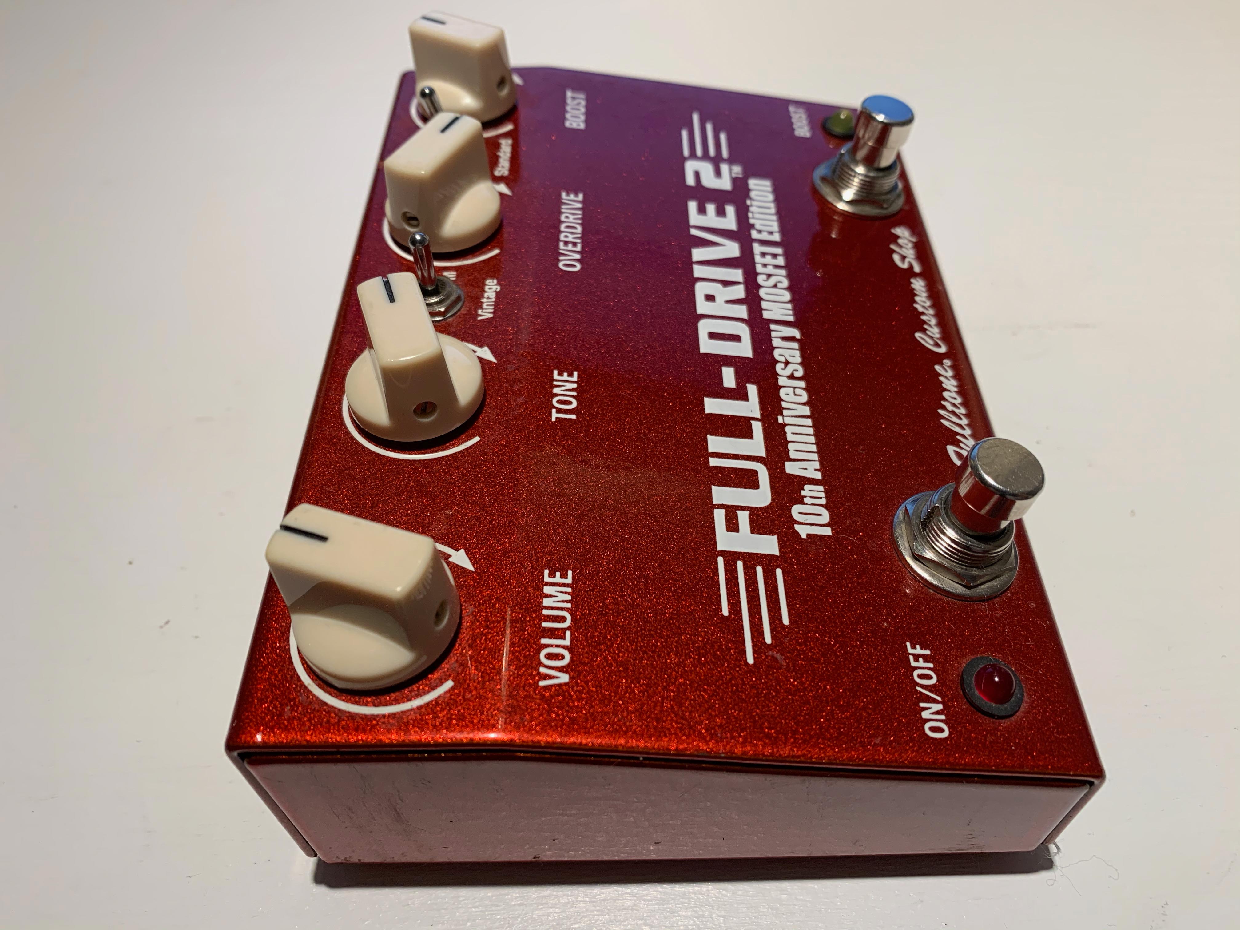 Full-Drive 2 - 10th Anniversary Mosfet Edition Fulltone - Audiofanzine