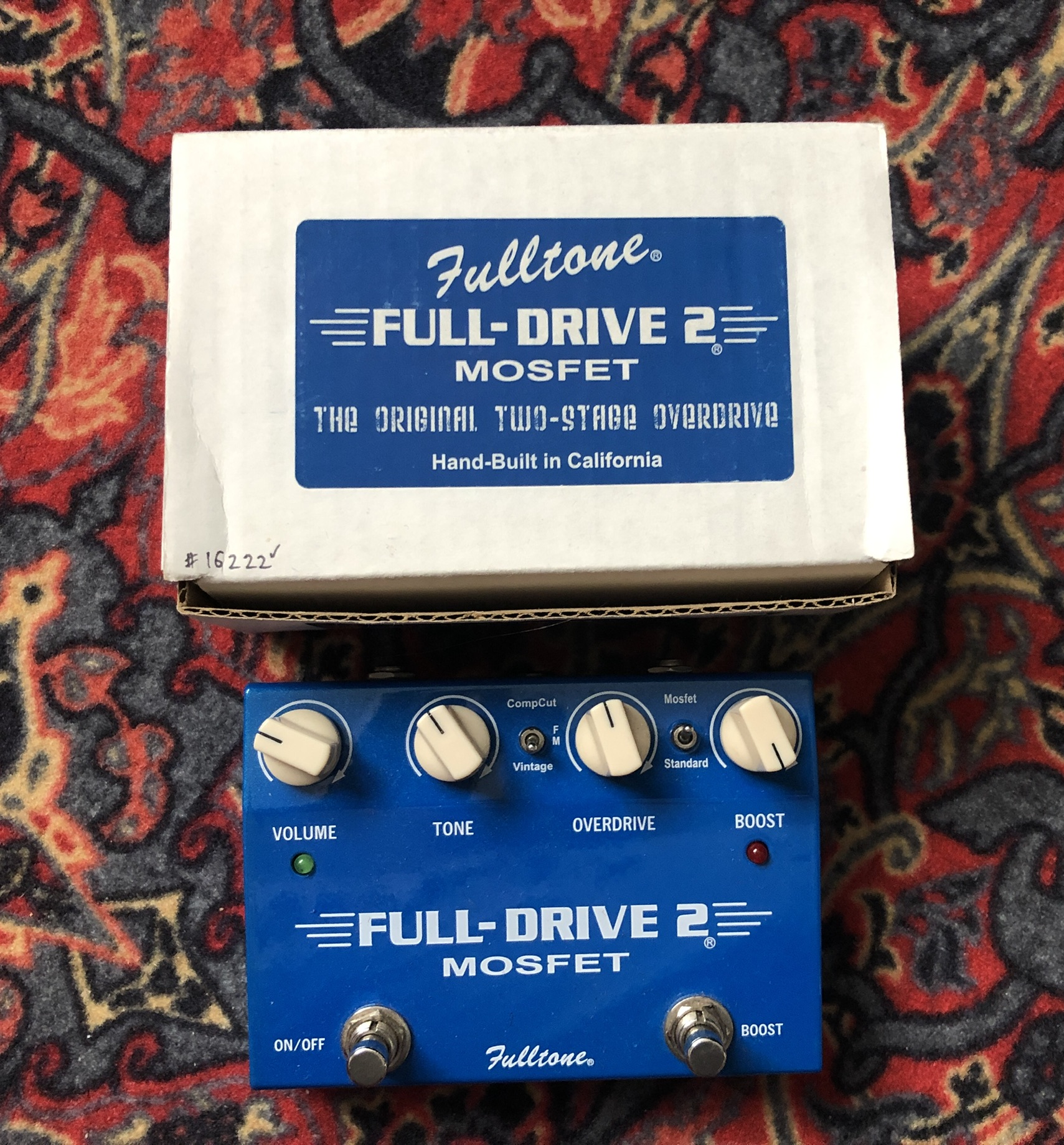 Full-Drive 2 Mosfet - Fulltone Full-Drive 2 Mosfet - Audiofanzine