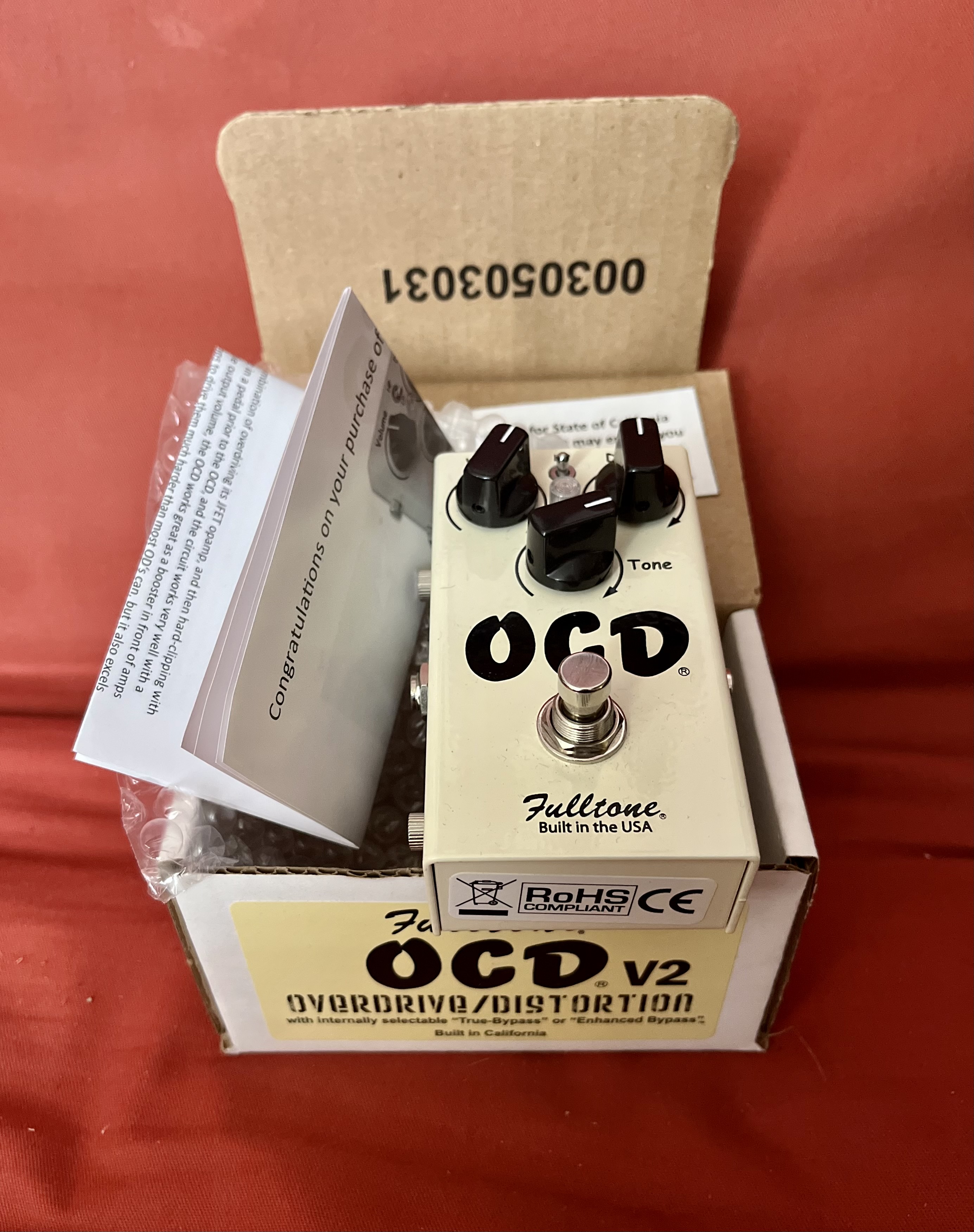 OCD V2 - Fulltone OCD V2 - Audiofanzine