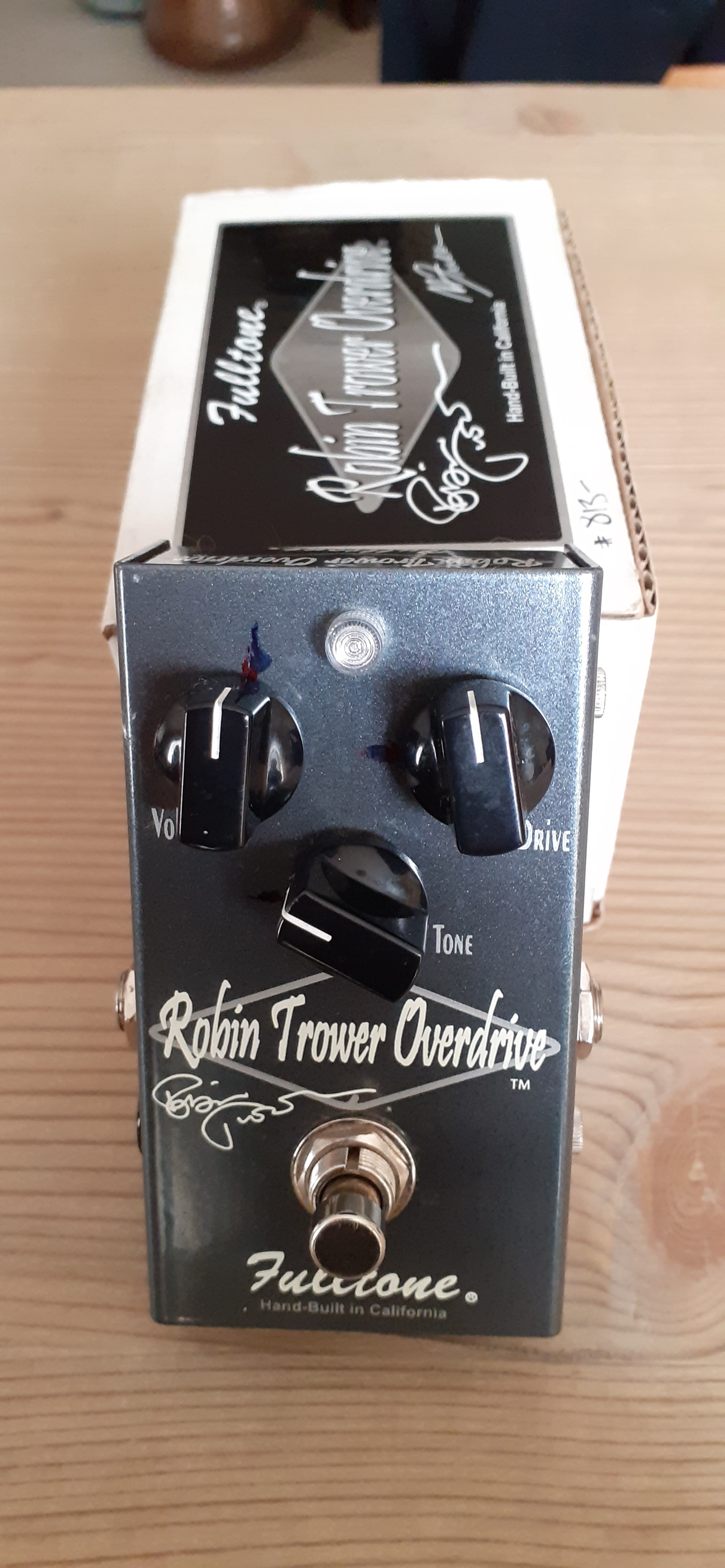 Robin Trower Overdrive - Fulltone Robin Trower Overdrive - Audiofanzine