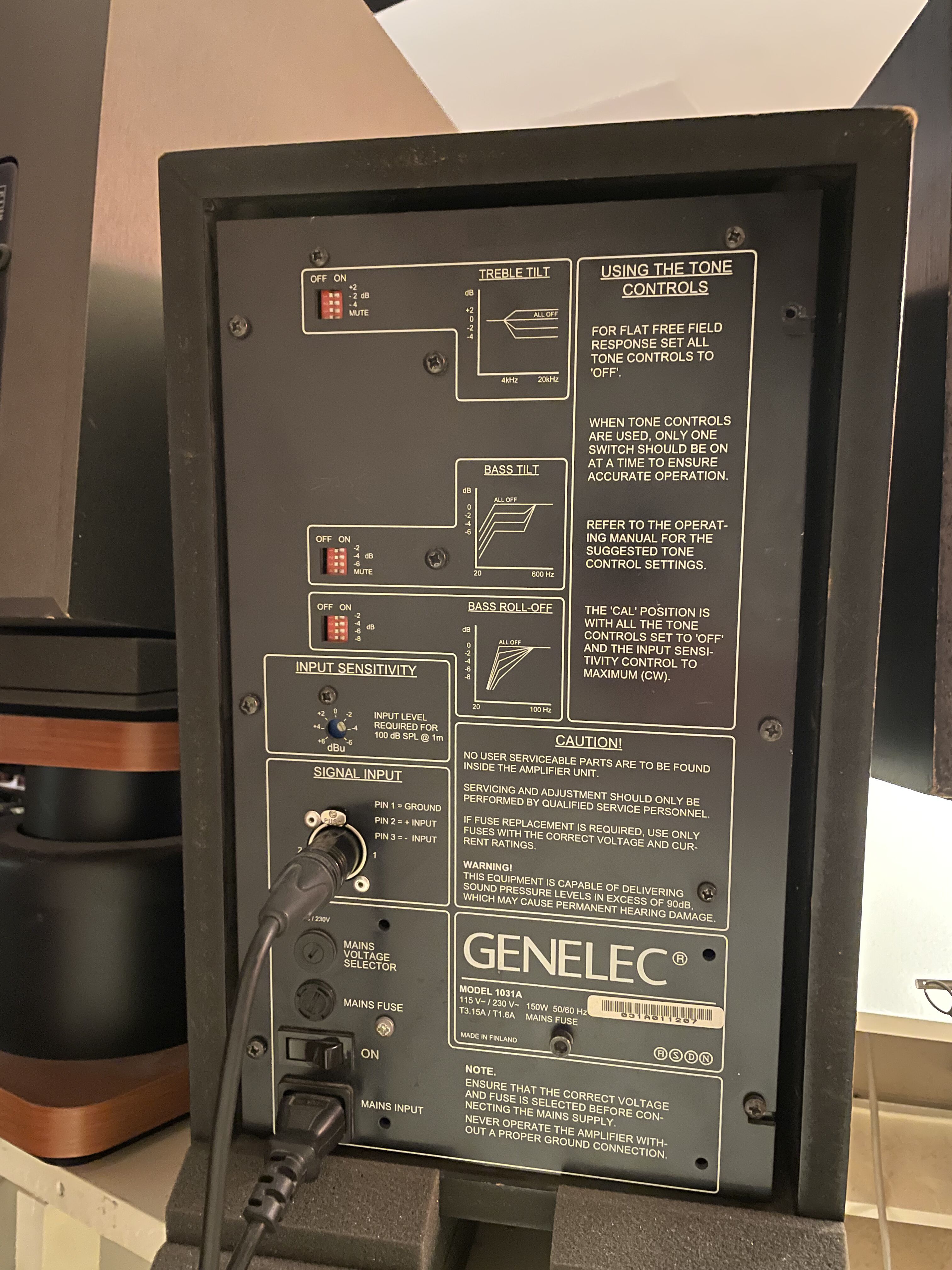 1031A - Genelec 1031A - Audiofanzine