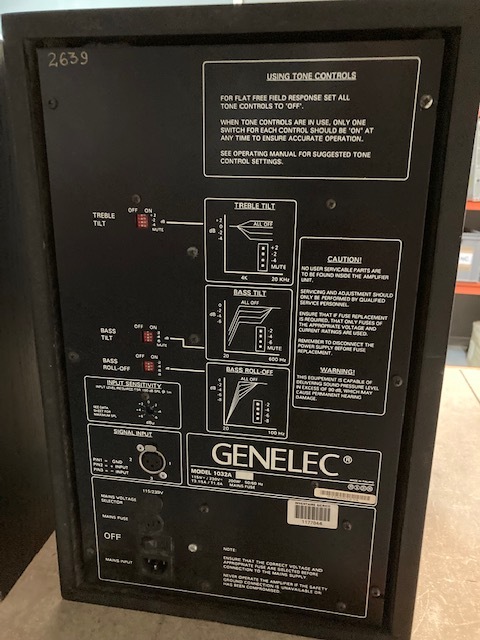 1032A - Genelec 1032A - Audiofanzine