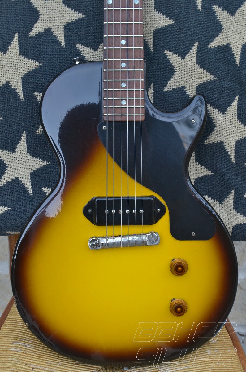Gibson 1957 Les Paul Jr Single Cut Vos Vos Vintage Sunburst Image 1062127 Audiofanzine