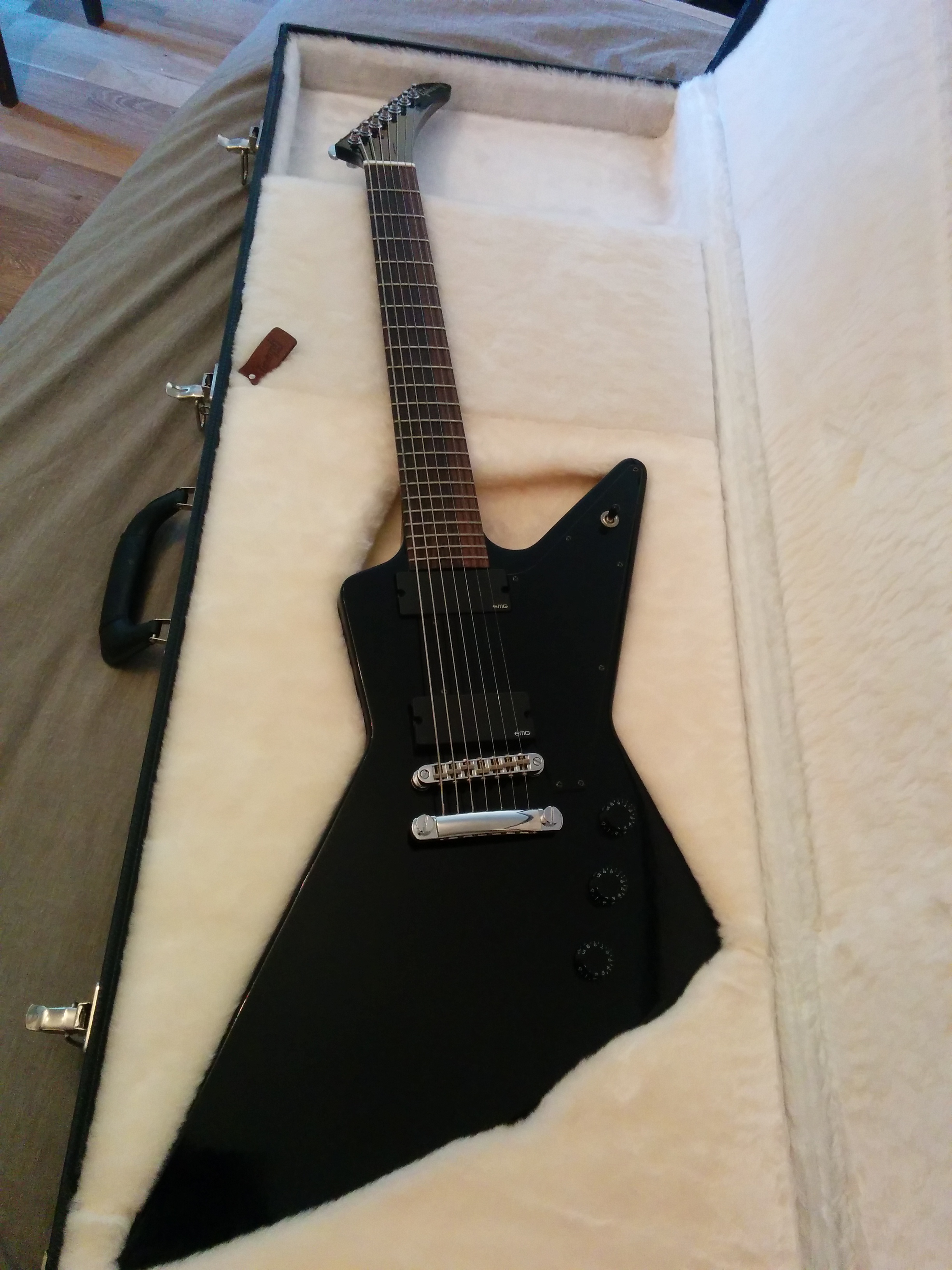 Gibson 7-String Explorer - Ebony image (#1056190) - Audiofanzine