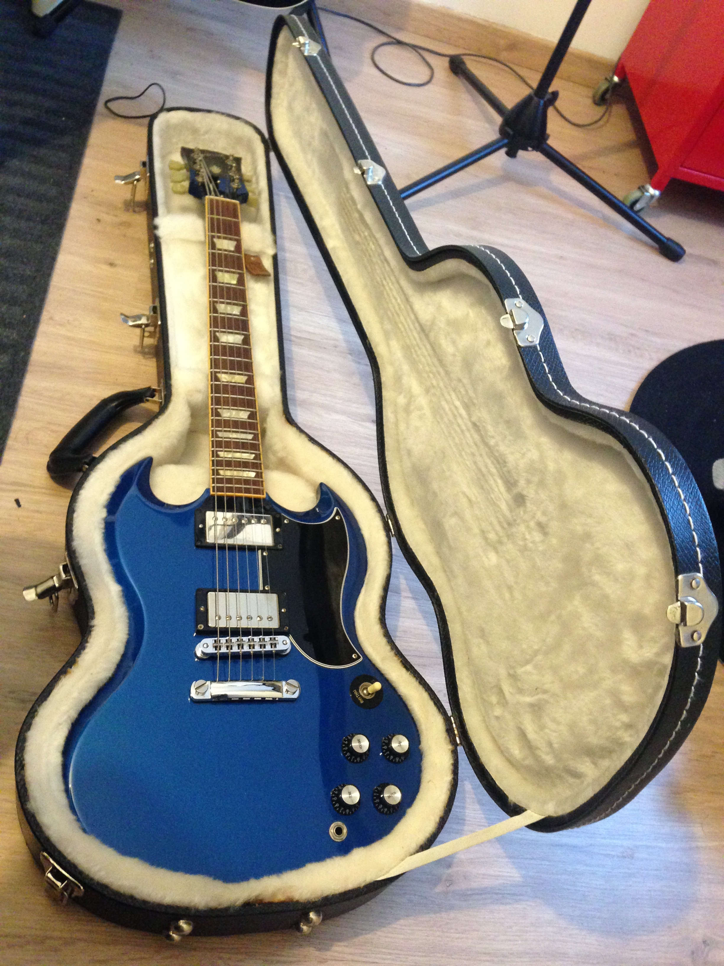 Gibson Sg 61 Reissue Sapphire Blue Image 1428752 Audiofanzine